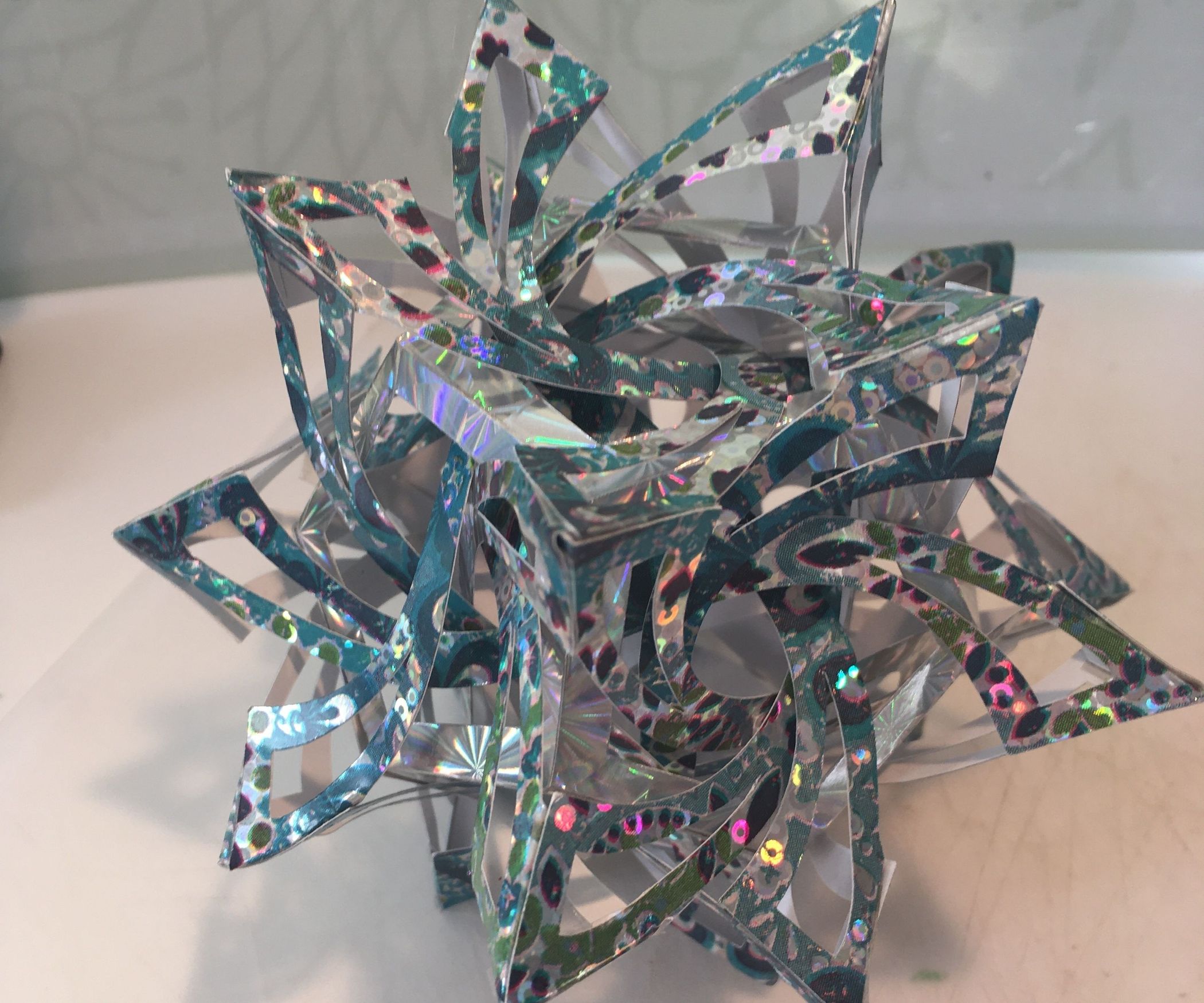 Frabjous Paper Star : 10 Steps - Instructables