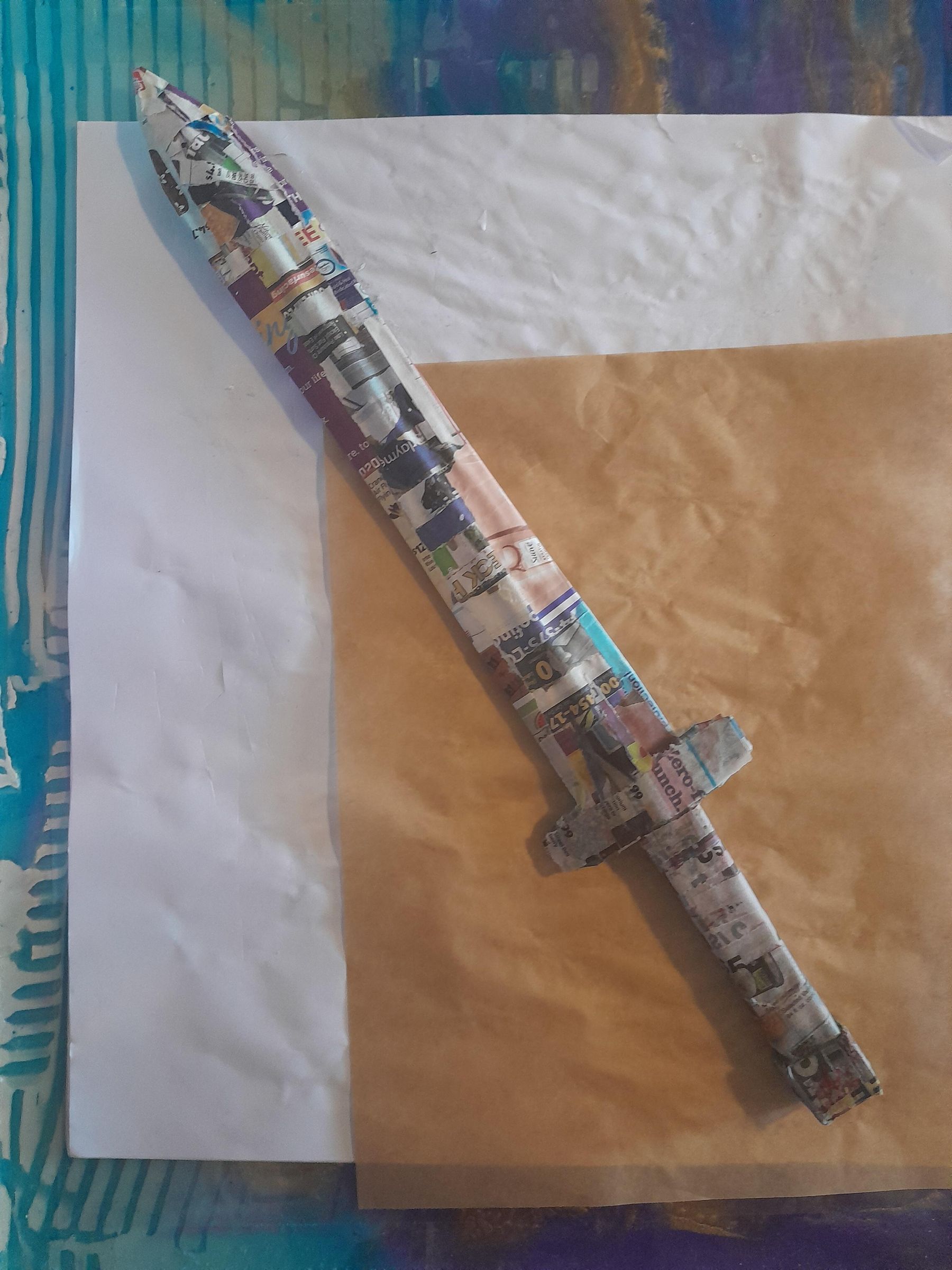 Paper Mache Sword : 8 Steps (with Pictures) - Instructables