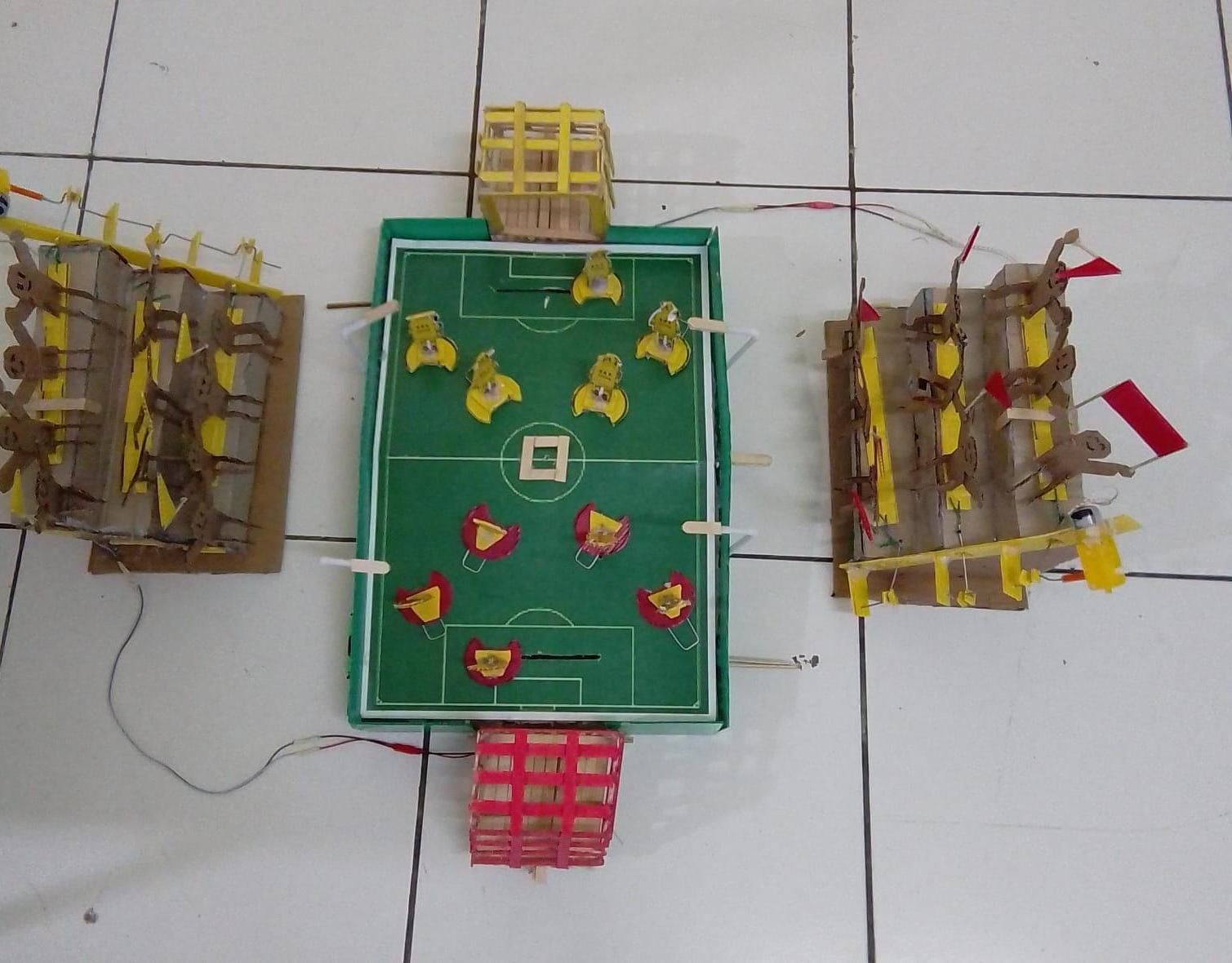 MAKING a MINI FUTSAL INSTRUCTABLES:"SUPPORTER CHEER UP!" : 4 Steps ...