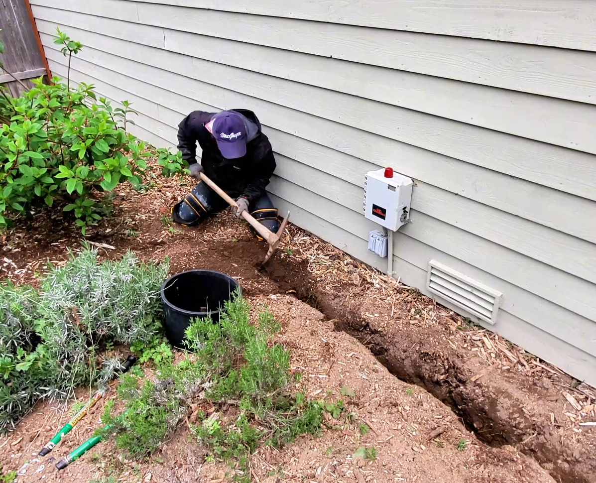 How to Add a Spigot/Water Line & Faucet in Your Backyard : 9 Steps ...