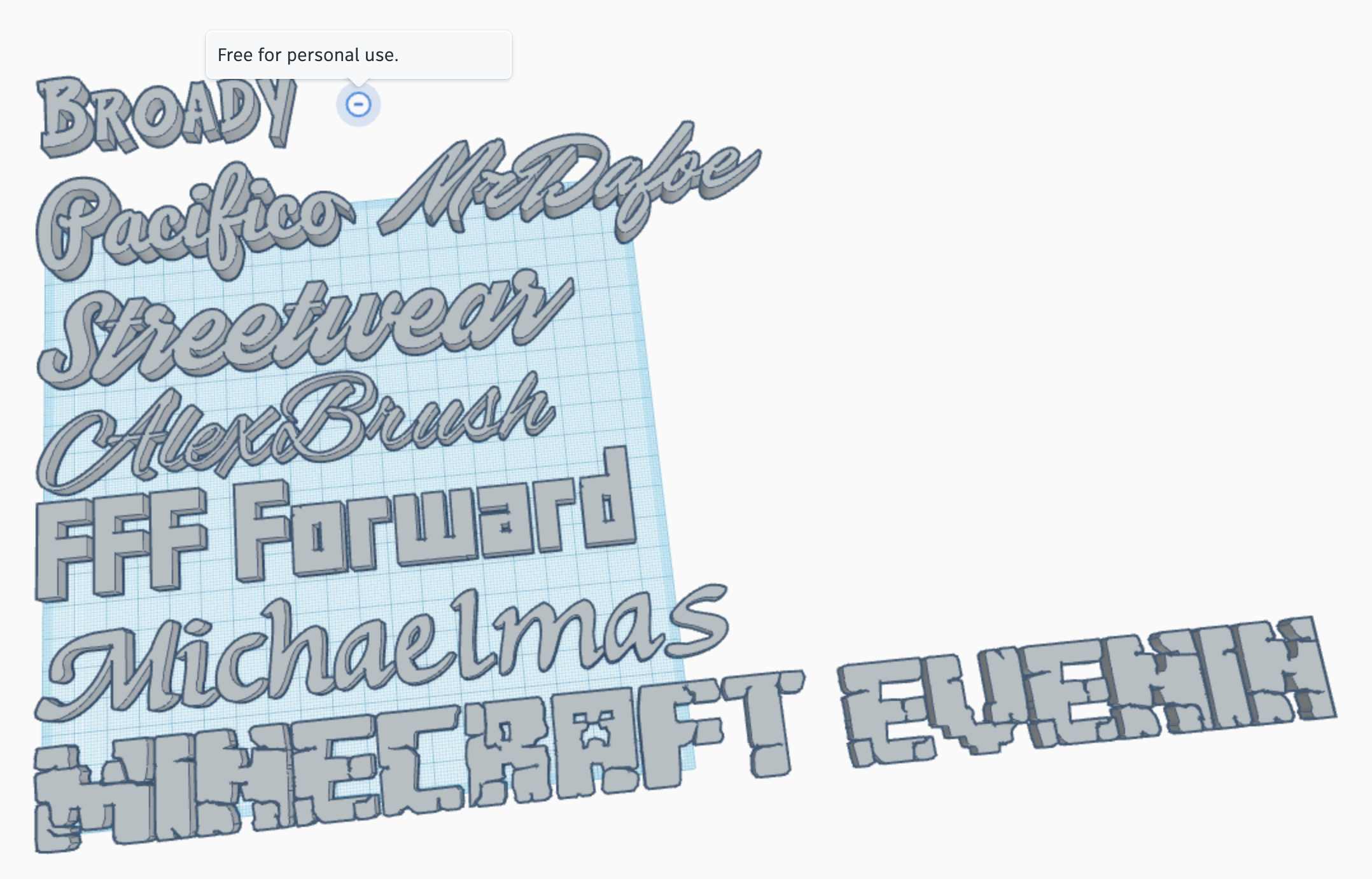 Custom Fonts in Tinkercad - Personalized Stocking Tags : 5 Steps (with ...