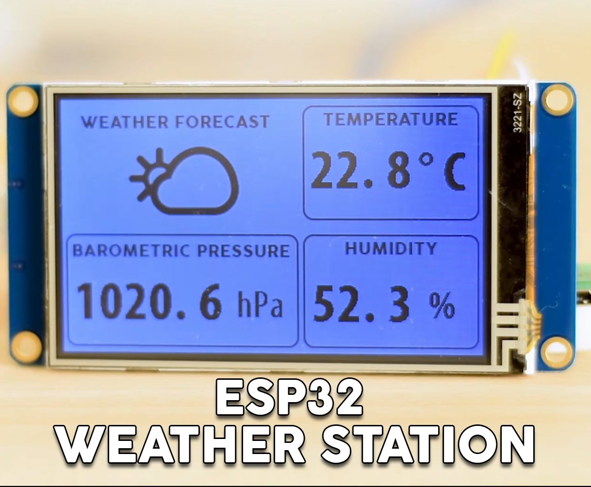 ESP32 WiFi Weather Station With a BME280 Sensor : 7 Steps (with ...