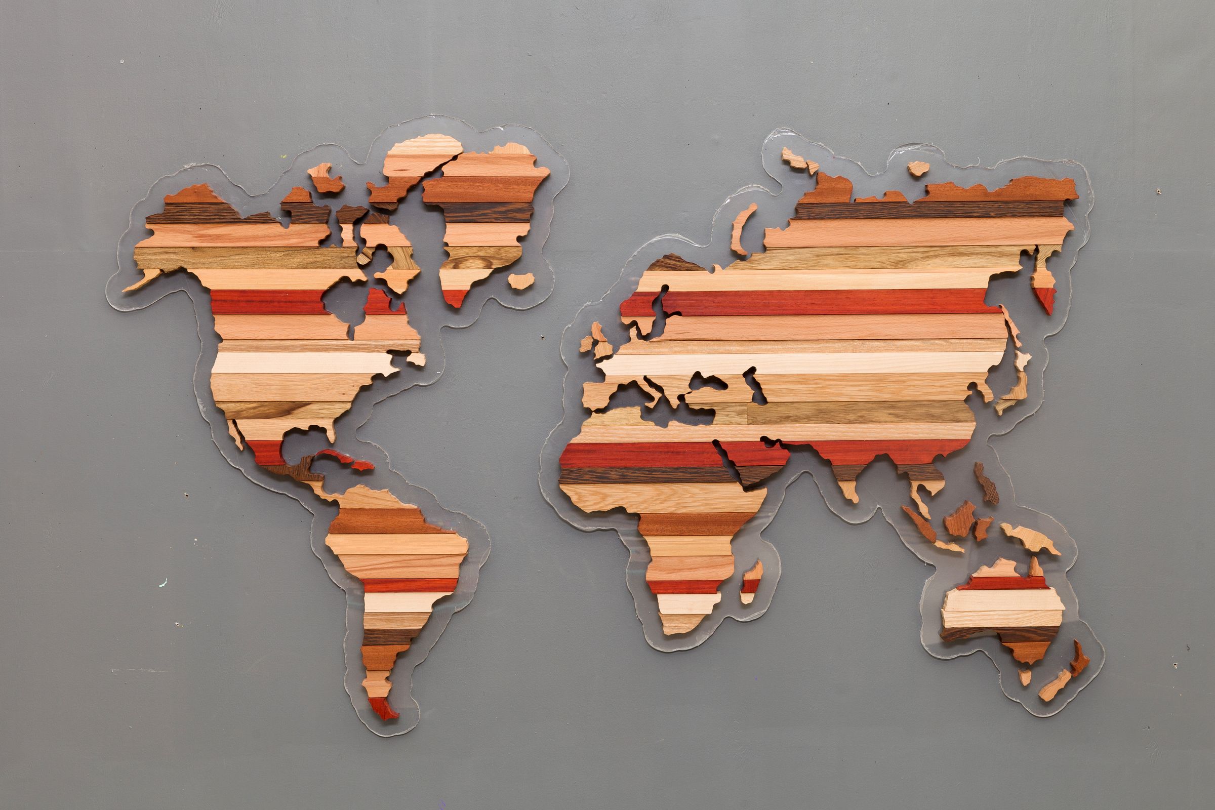 Wooden World Map Zebra : 7 Steps (with Pictures) - Instructables
