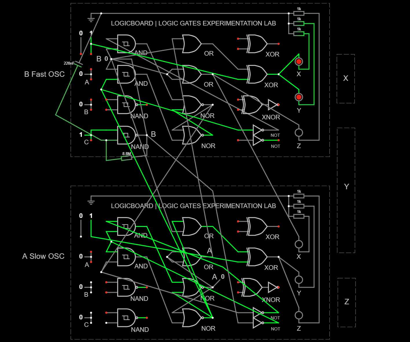 Making a Small Larson Scanner With Two LogicBoards From MH-EDU-Electronics : 9 Steps - Instructables