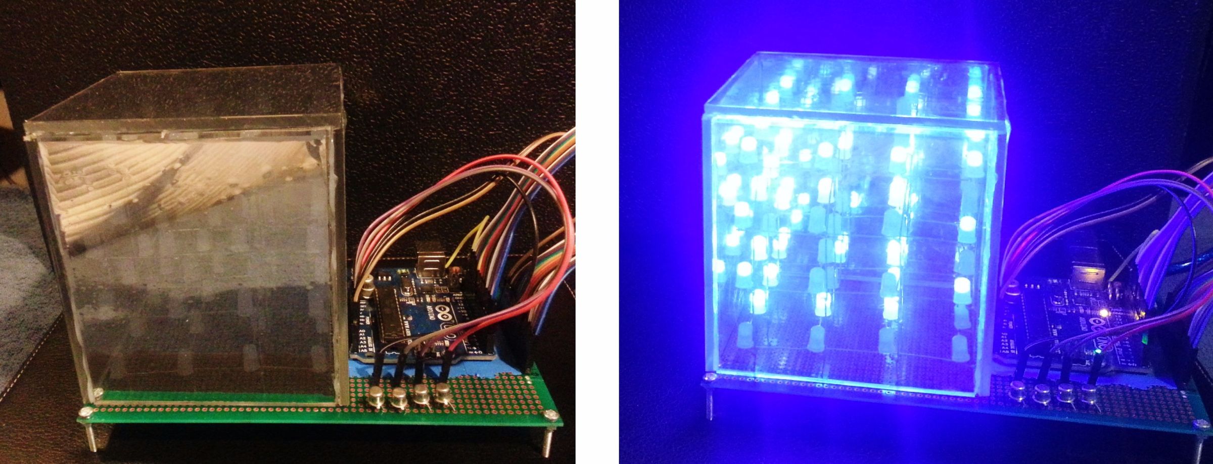 How to Write Your Own 4x4x4 LED Cube Show for Arduino : 6 Steps ...