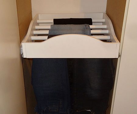 DIY Pull-out Trouser Rack : 3 Steps - Instructables