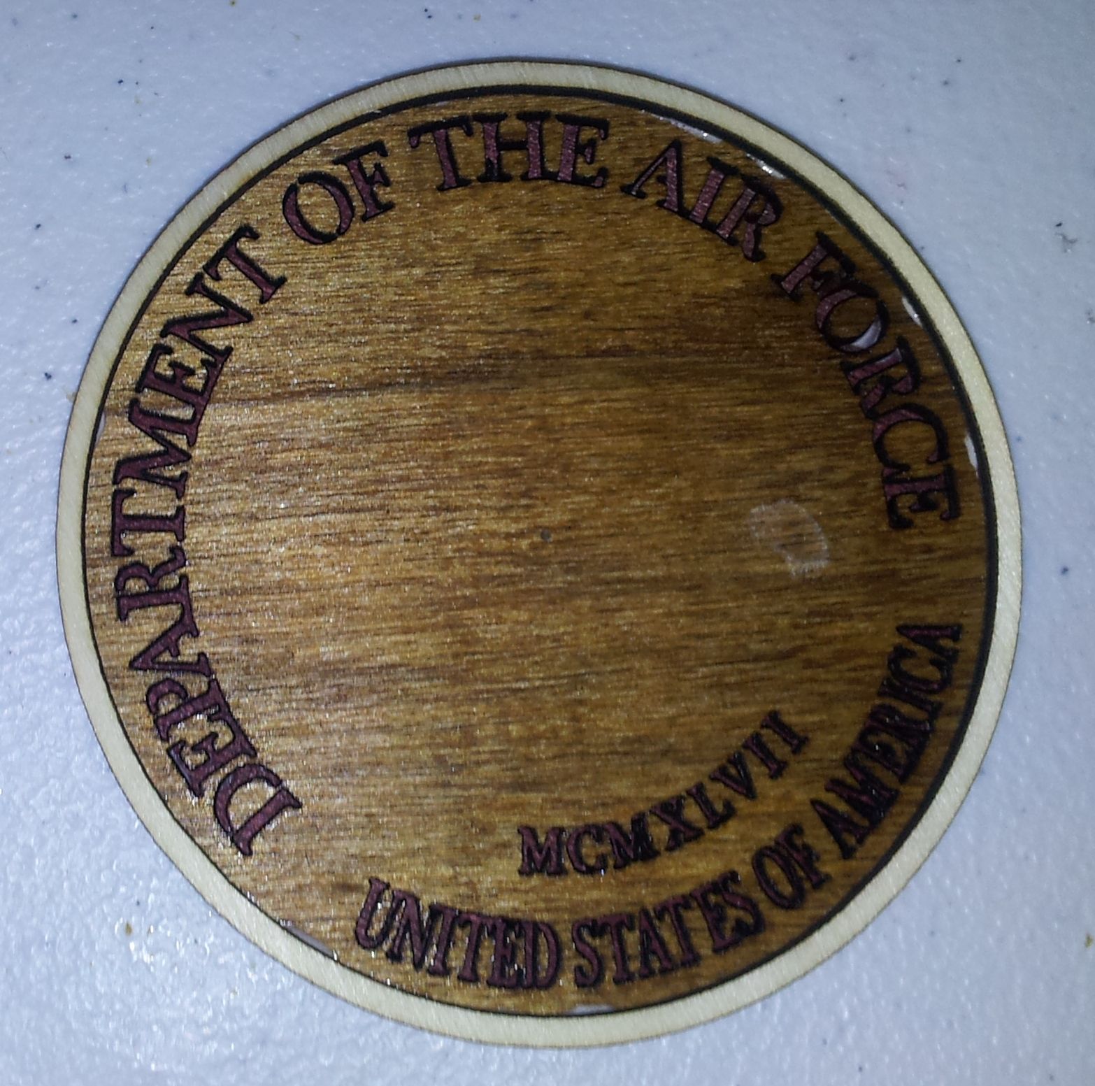 Laser Cut Air Force Emblem : 3 Steps - Instructables