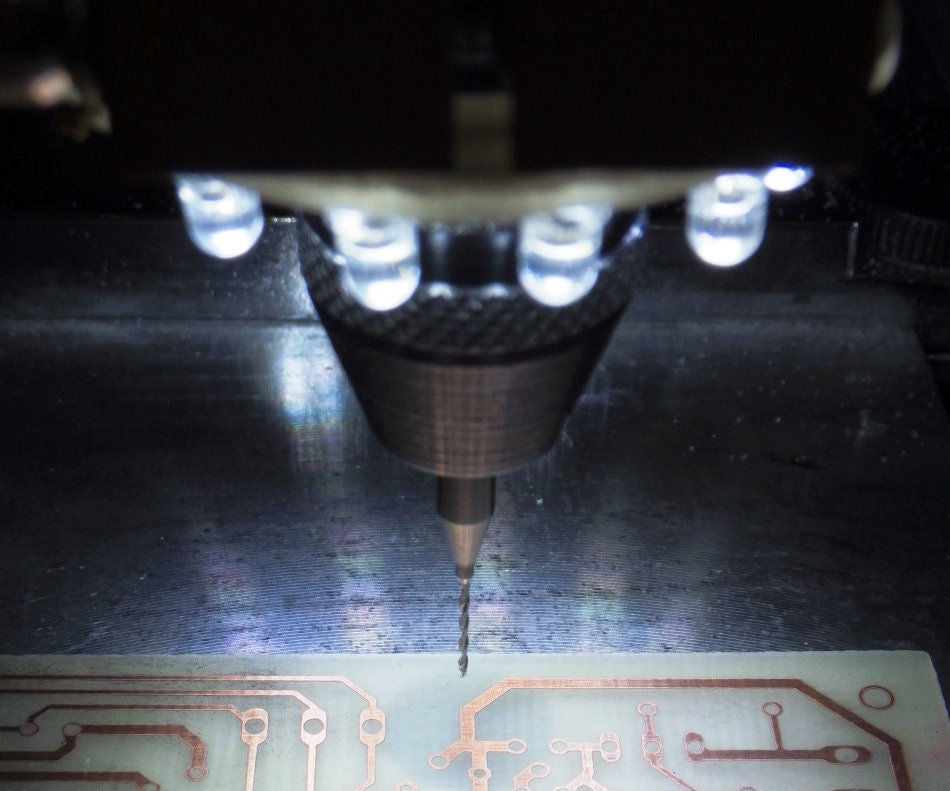 LED Illuminated Drill Stand : 4 Steps - Instructables