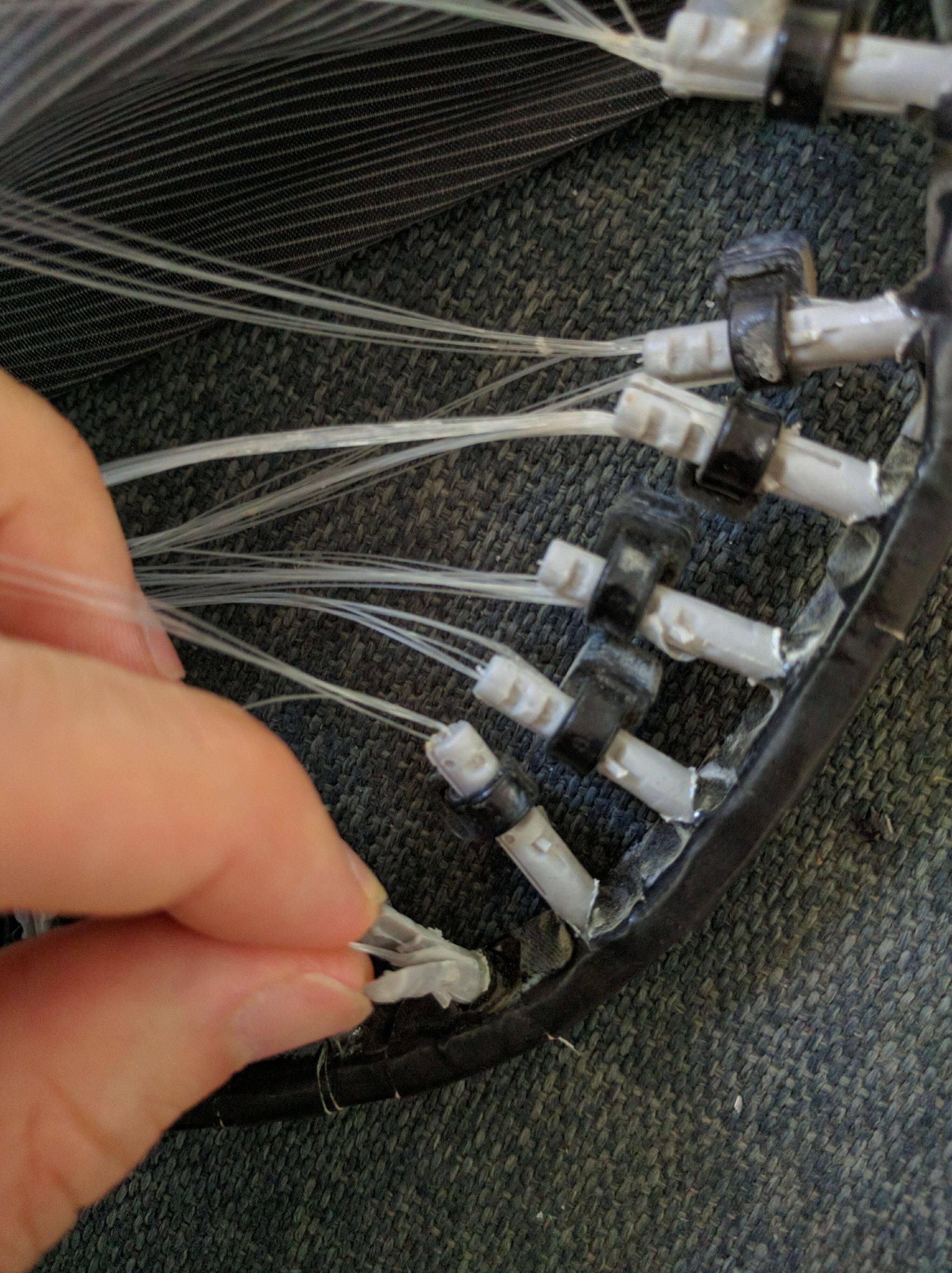 Living Rainbow- an Arduino Controlled Fiber Optic Cape : 10 Steps (with ...