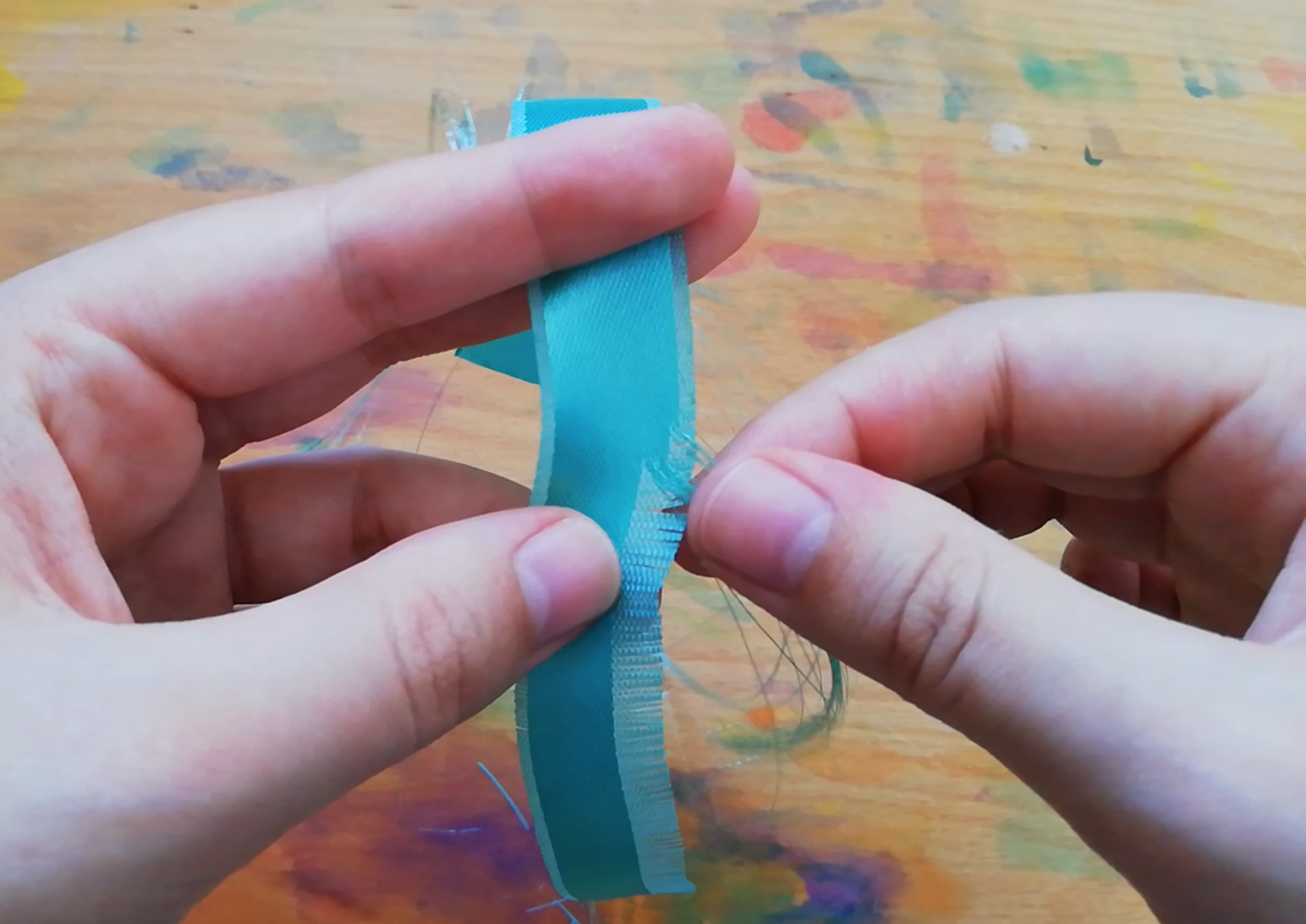 DIY Fake Hair Using Ribbons : 6 Steps (with Pictures) - Instructables