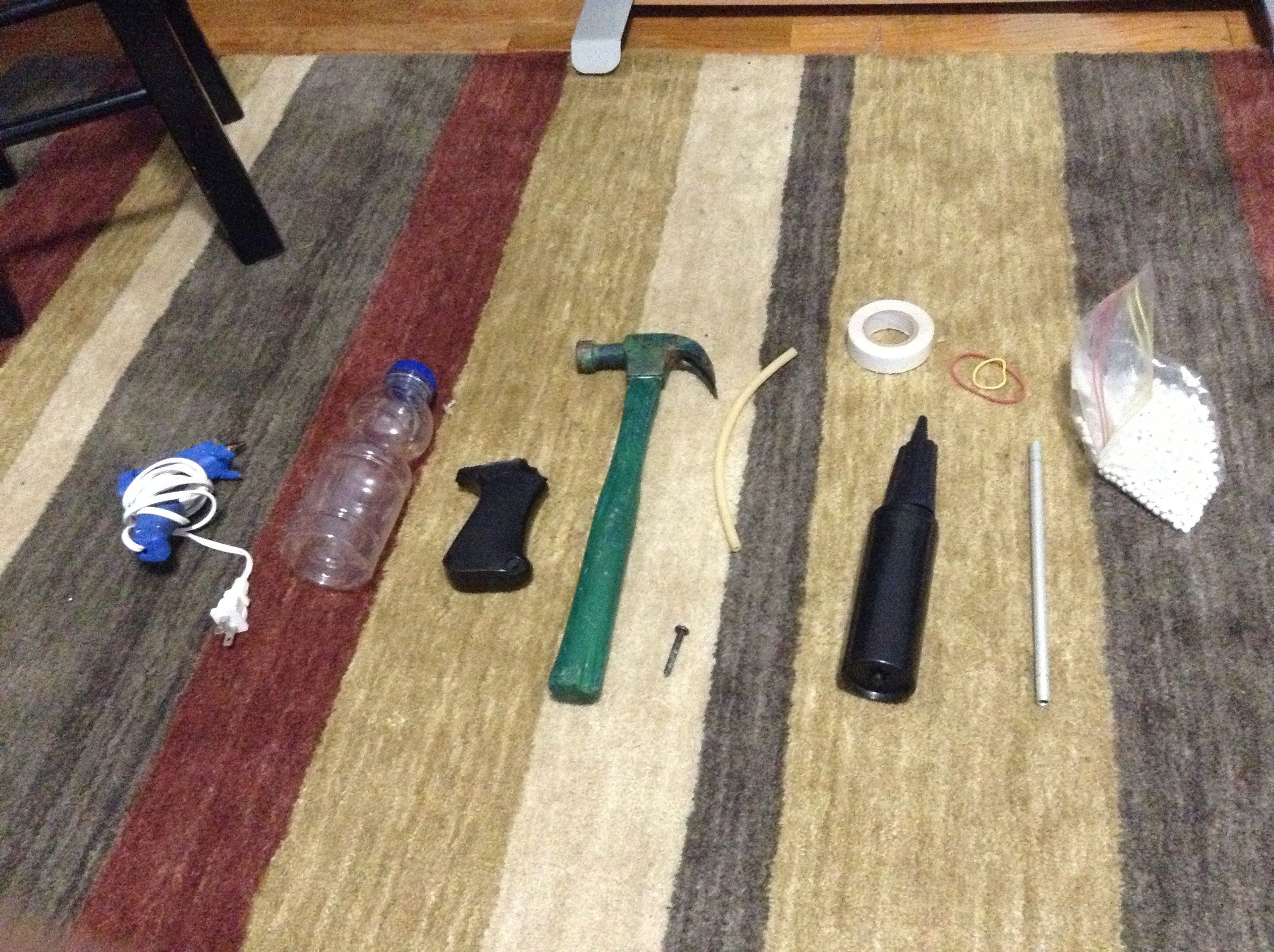 How to Make a Pump Action Airsoft/ Bb Machine Gun., Super Easy!! : 9 ...