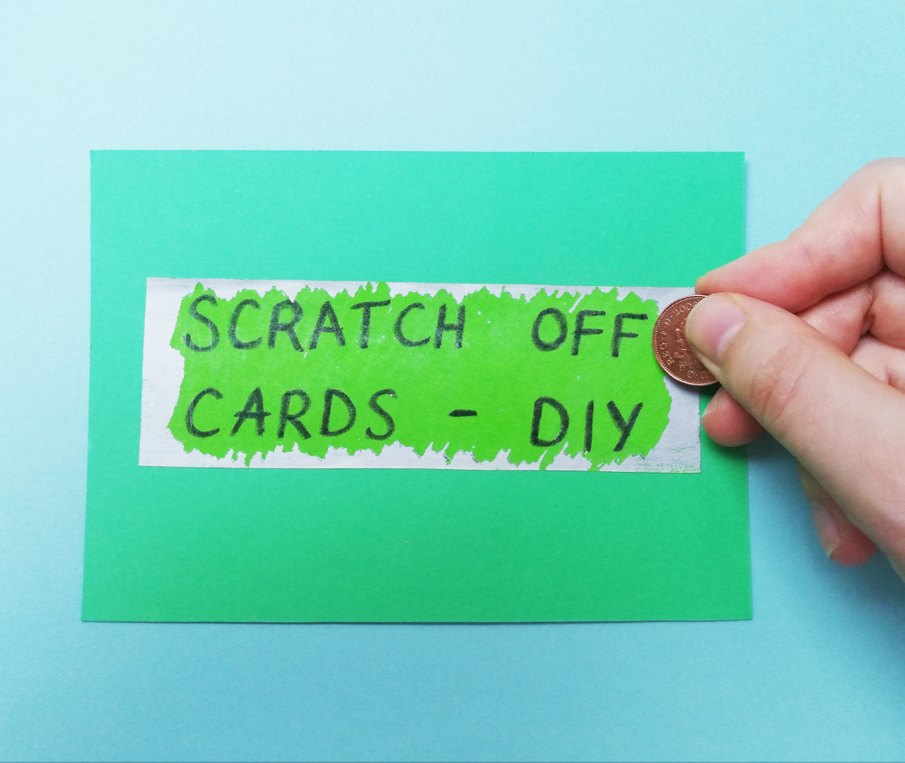 Scratch Off Cards From Scratch! : 7 Steps (with Pictures) - Instructables