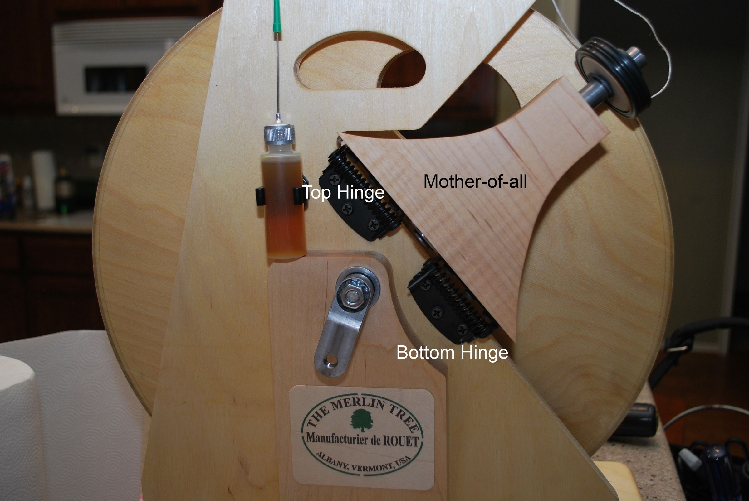 Merlin Tree Spinning Wheel Dis-assembly and Re-Assembly : 9 Steps (with ...