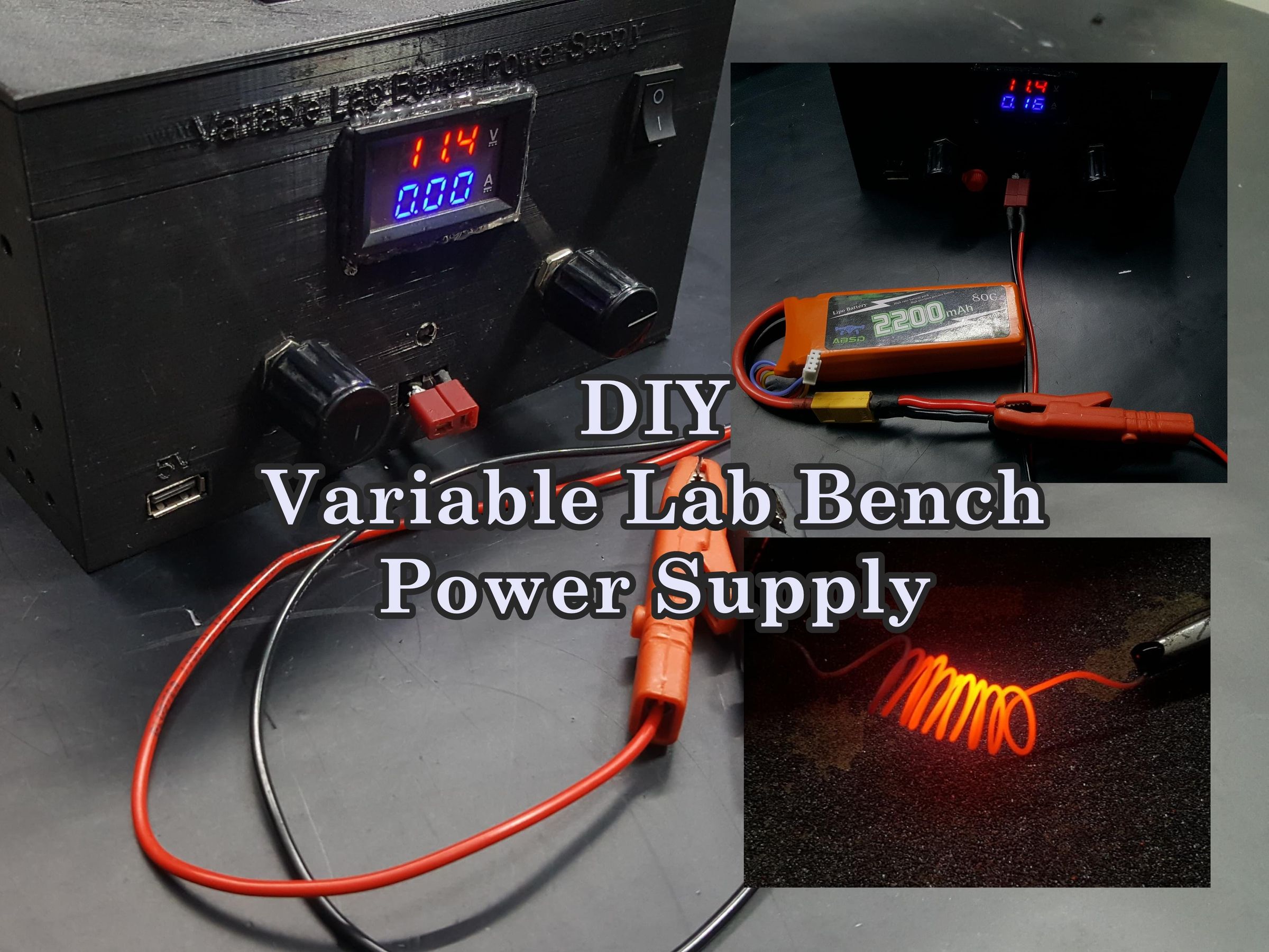 DIY Lab Bench Power Supply : 5 Steps (with Pictures) - Instructables