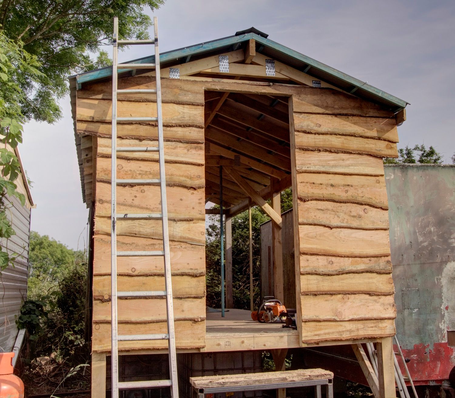 The 'Easy Empty' Composting Toilet Project: Part 2 - Superstructure ...