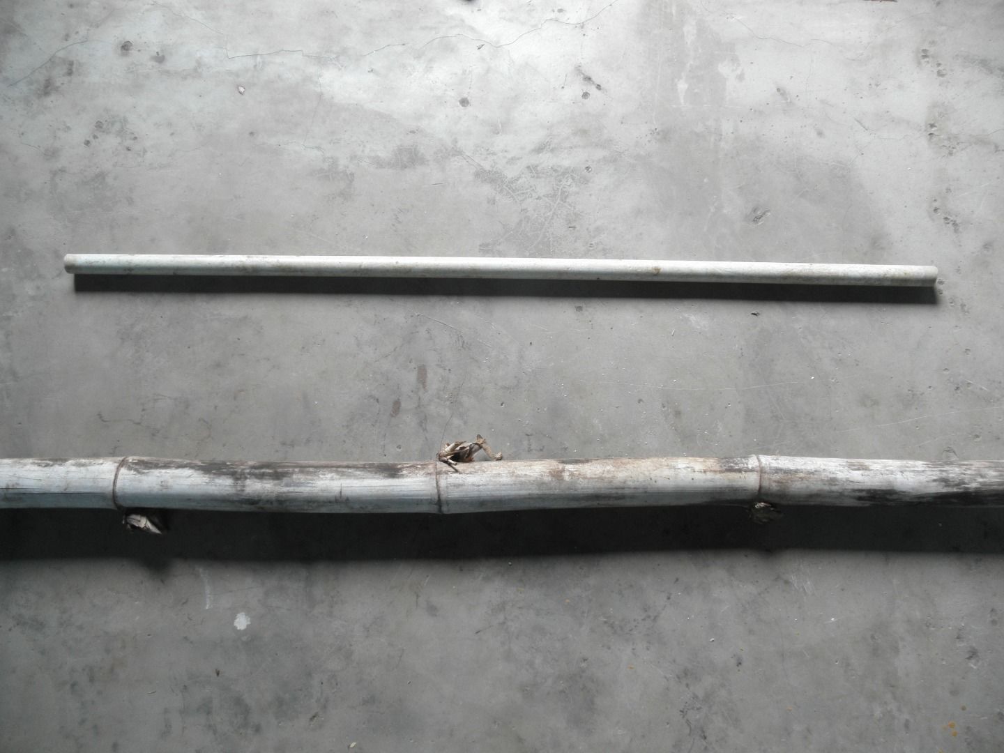 Survival Trekking Stick+Knife+Spear+Bow+Fishing Rod & Compass : 8 Steps ...