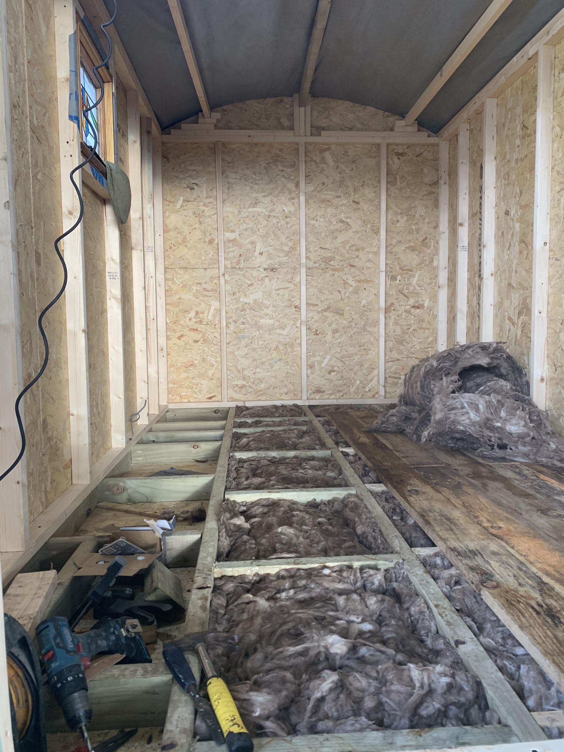 Self Build Shepherds Hut. Step by Step With Photos. Off Grid Living ...