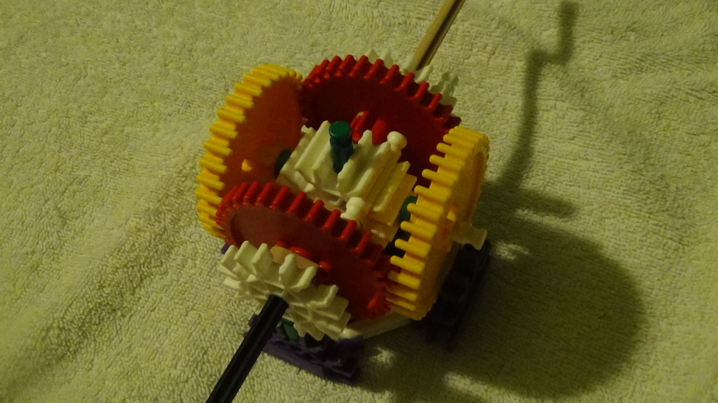 K'nex Flywheel Ball Launcher (by Austron) Instructions : 9 Steps ...