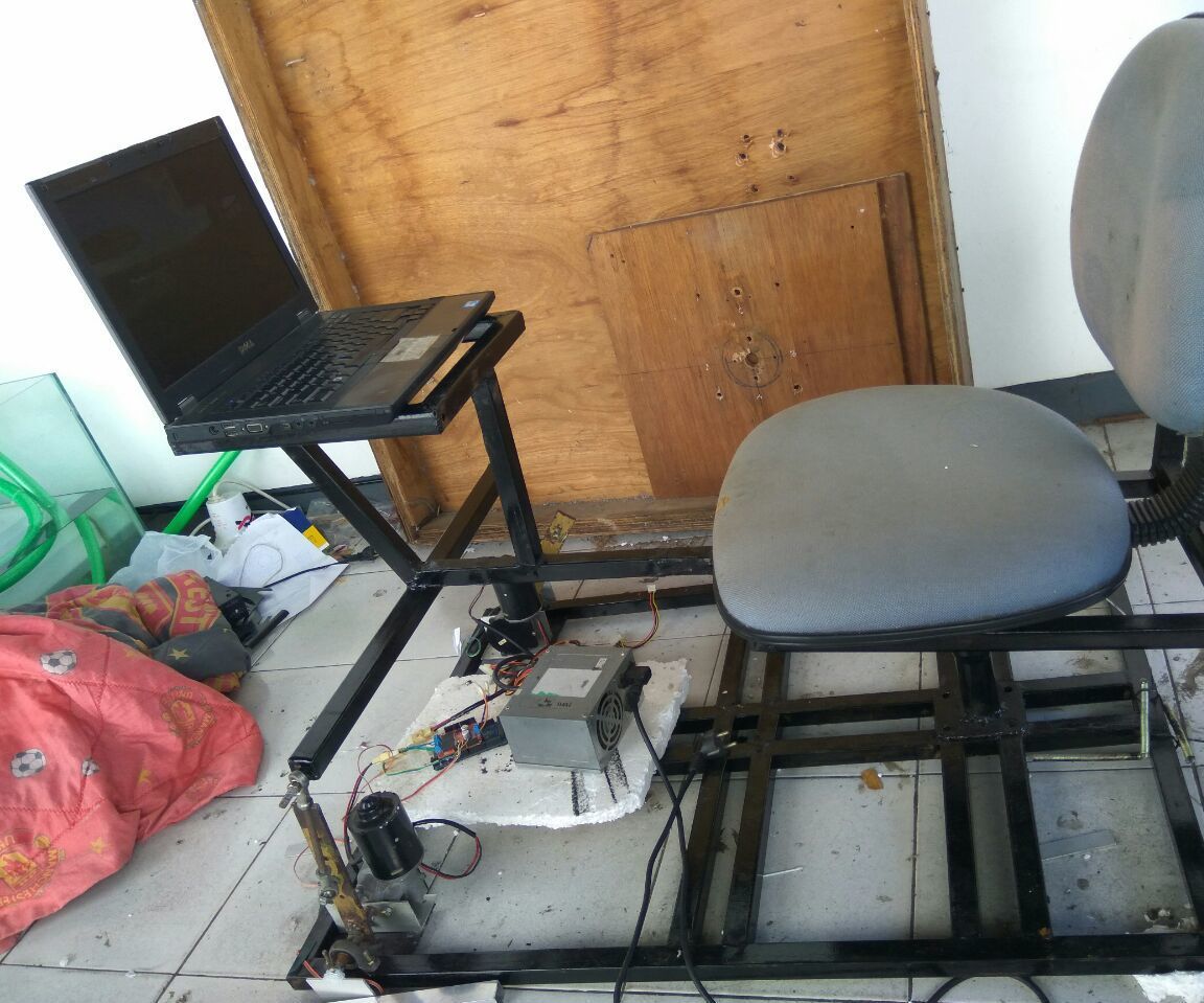 DIY 2 Dof Drive Simulator : 9 Steps (with Pictures) - Instructables