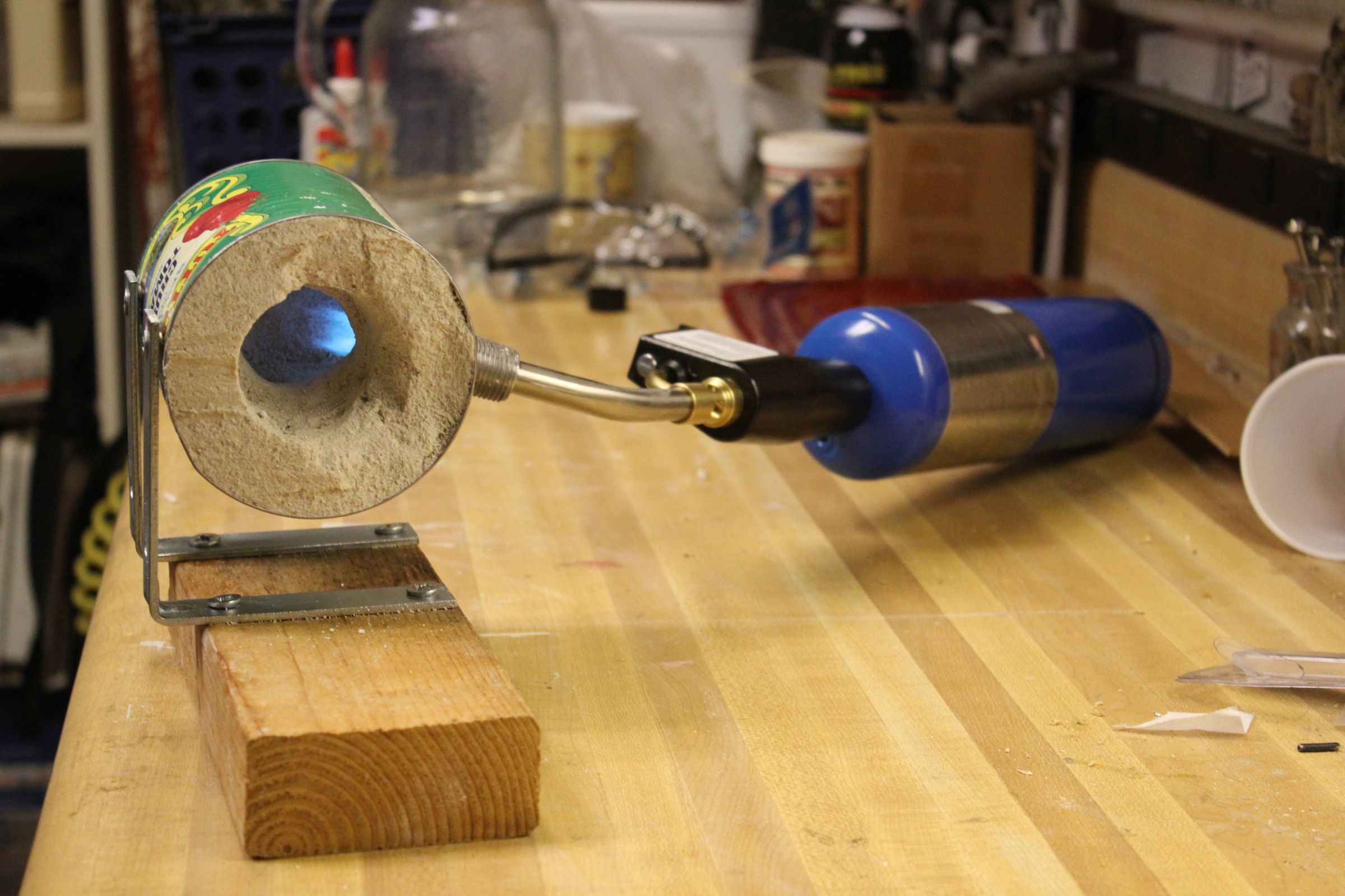 Itty Bitty Mini Forge : 8 Steps (with Pictures) - Instructables