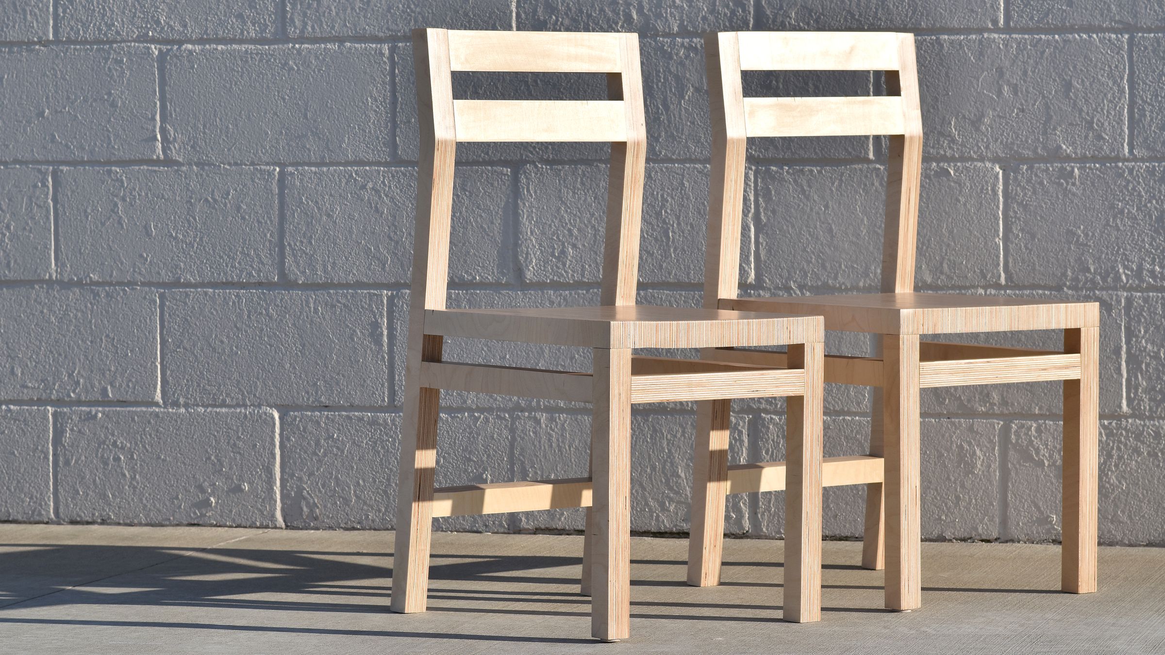 Modern Plywood Chairs - 2 Chairs,1 Sheet of Plywood : 6 Steps (with ...