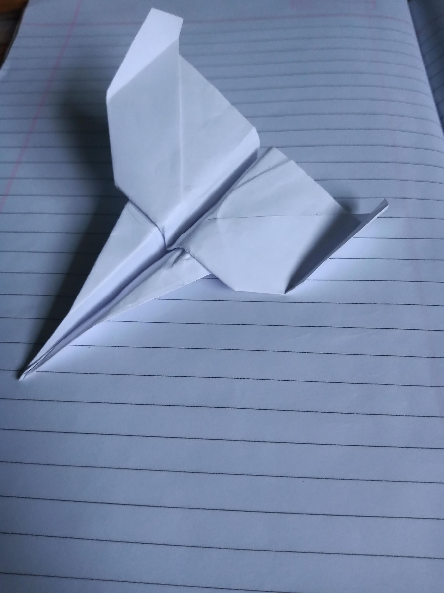 Origami Fighter Plane : 8 Steps - Instructables