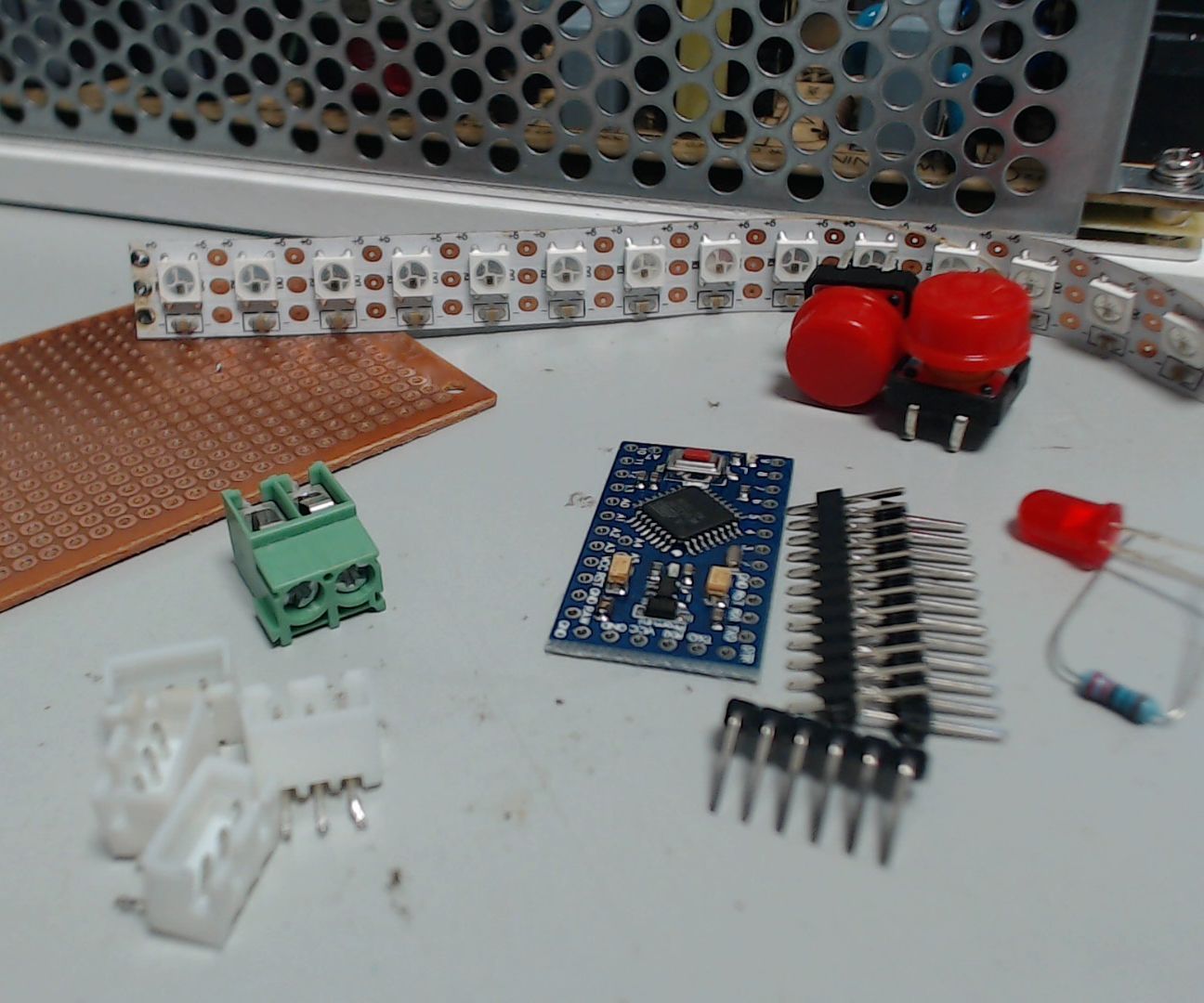 Projet LED Effect Arduino Et WS2812 Le Projet Et Ses Composants : 4 ...