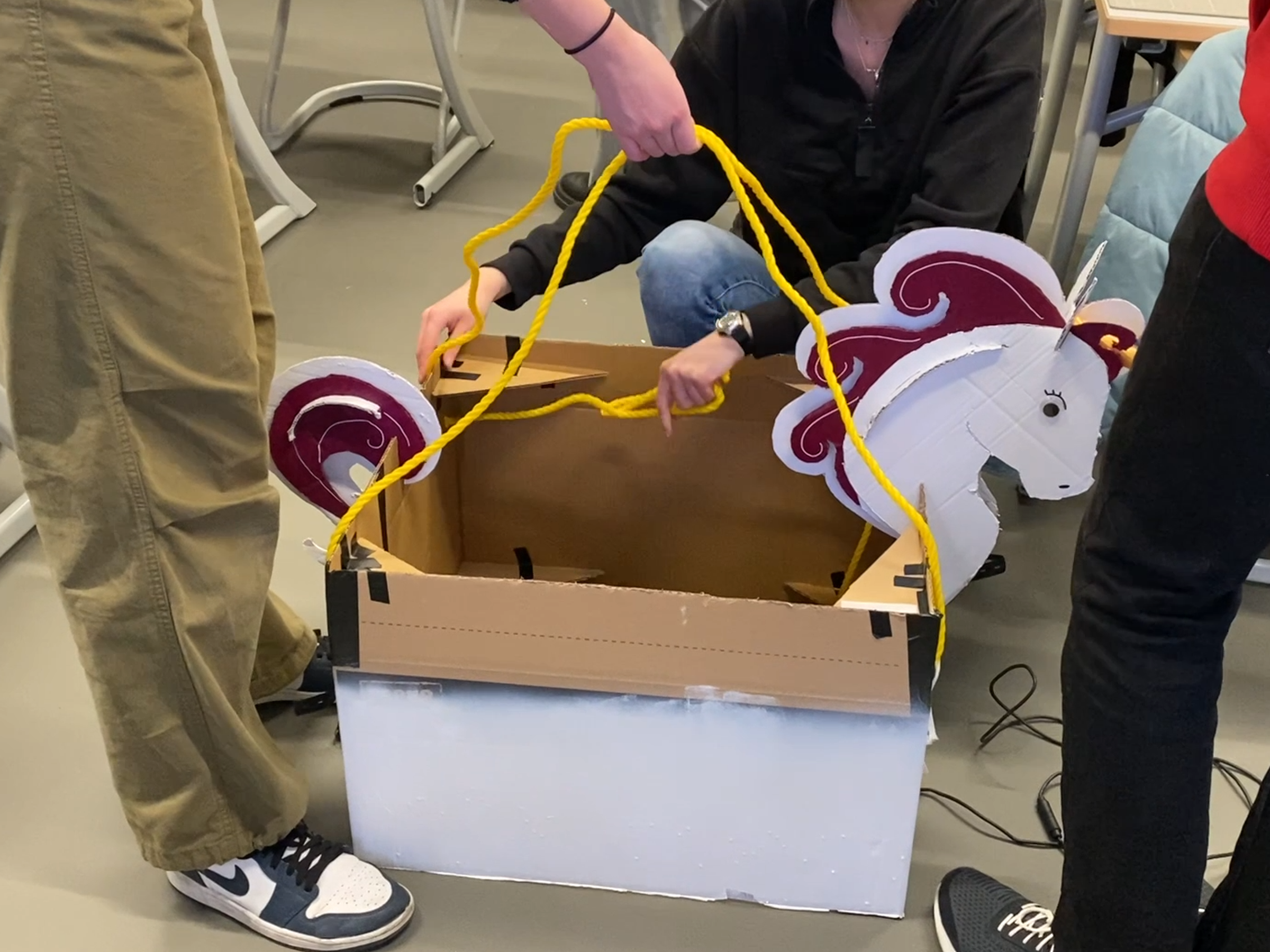 A DIY Unicorn Costume As a Game Controller for Attack of the Bric-a ...