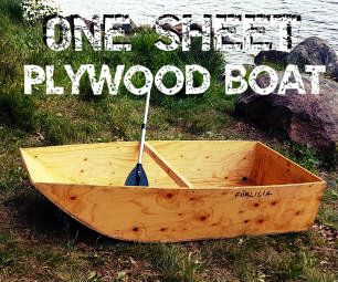 One Sheet Plywood Boat : 7 Steps (with Pictures) - Instructables