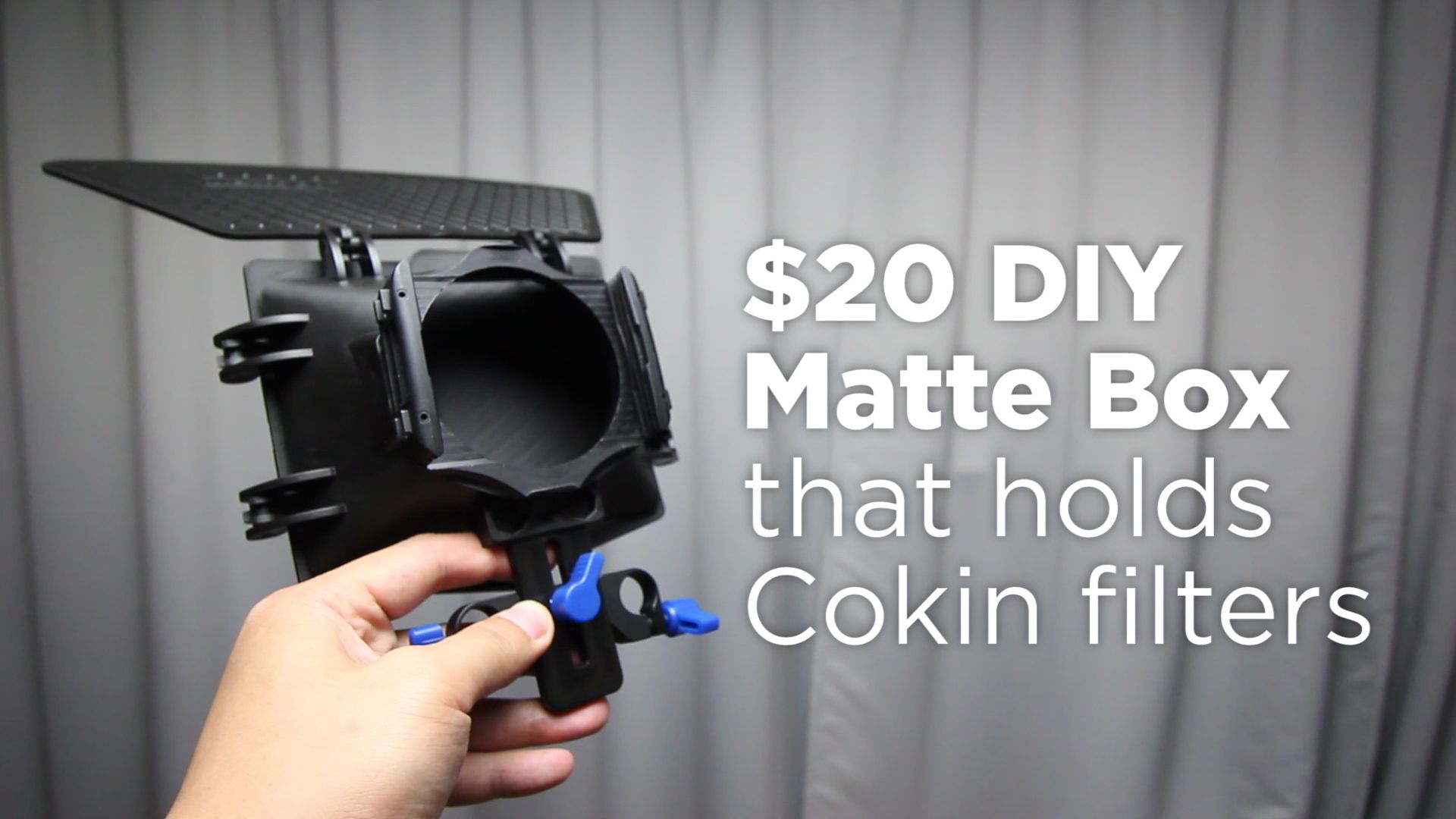 DIY Matte Box With Filters - Instructables