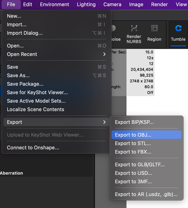 Combining Multiple Parts of a Model Into a Single Part in Keyshot : 4 ...
