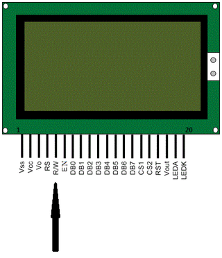 Testing a Graphic LCD Module : 8 Steps (with Pictures) - Instructables