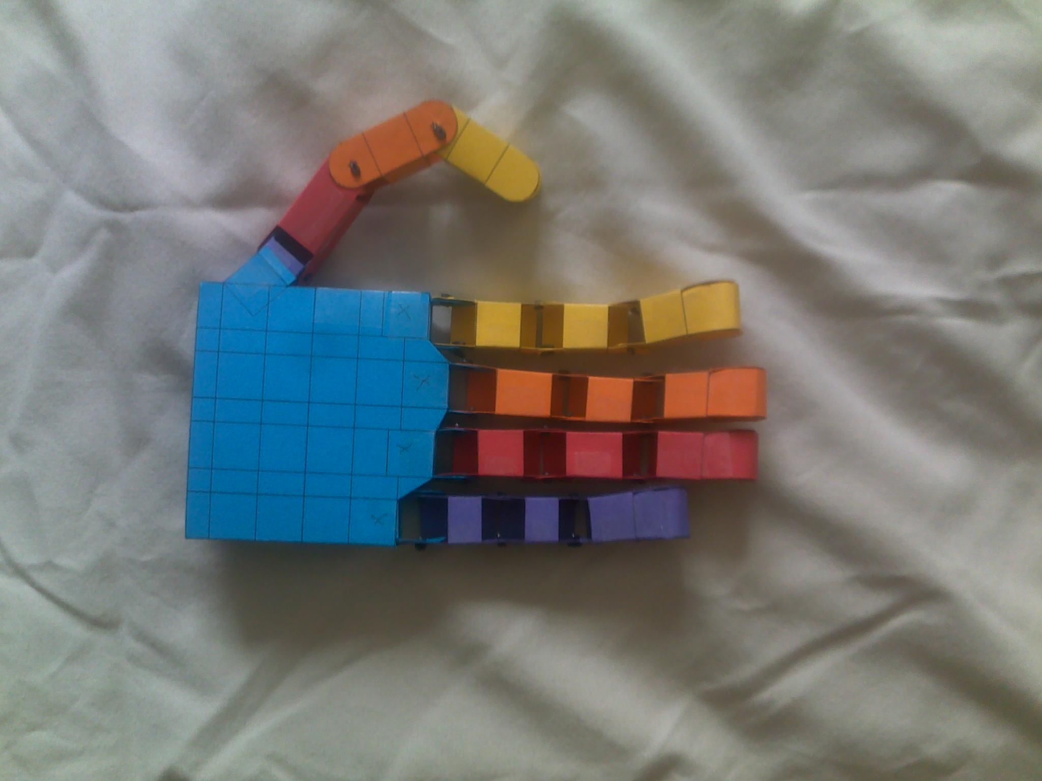 The Worlds First Paper (not-quite-animatronic) Animatronic Hand ...