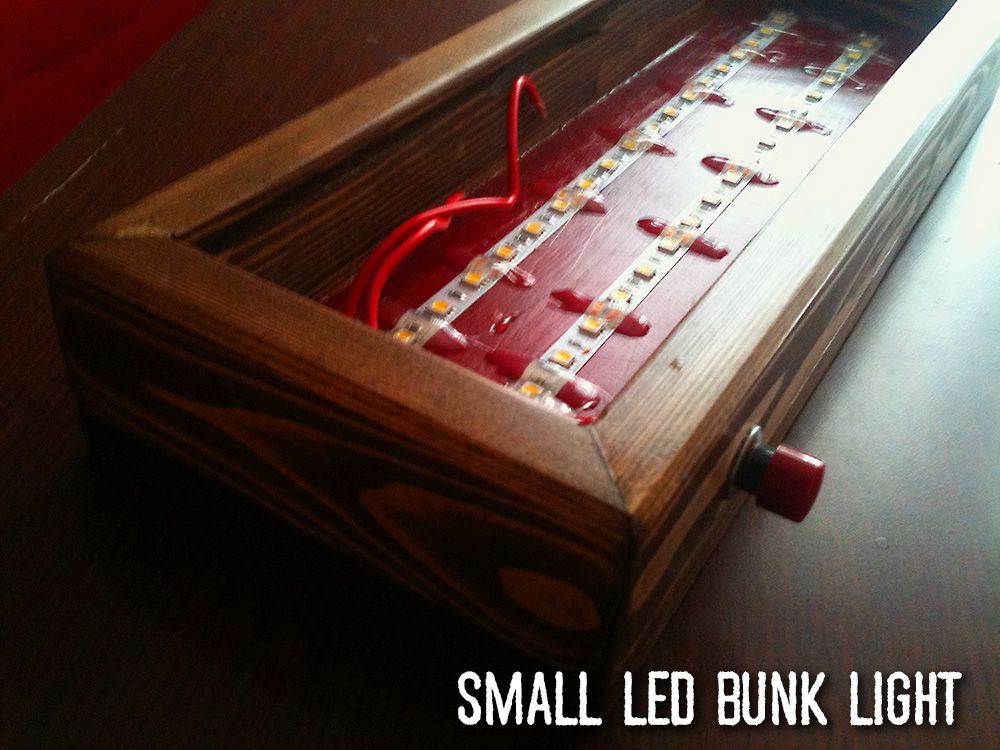 $5 DIY | 12v Small LED Bunk or Storage Light : 10 Steps (with Pictures ...