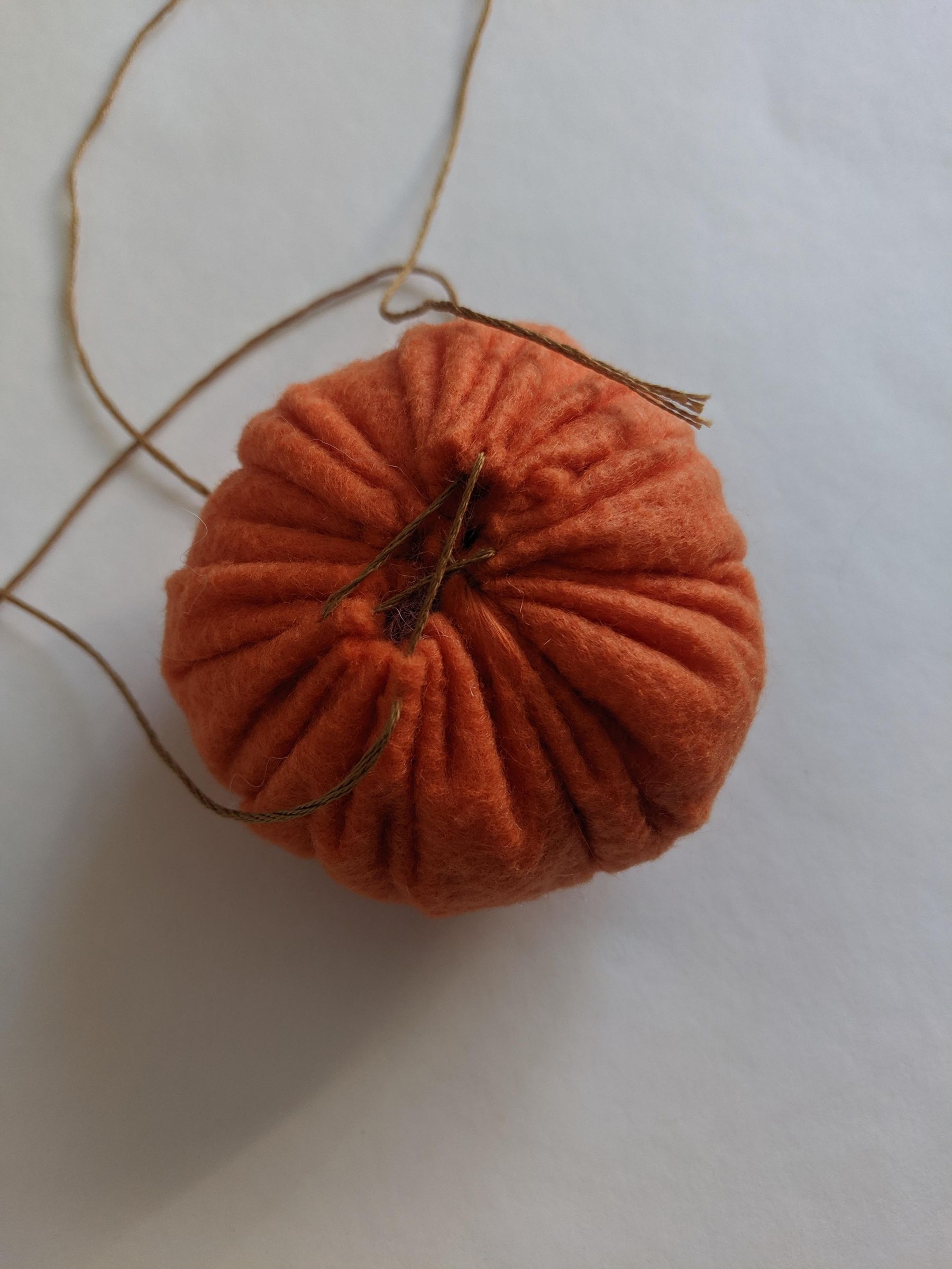 Hand-Sewn Fabric Pumpkin : 4 Steps - Instructables
