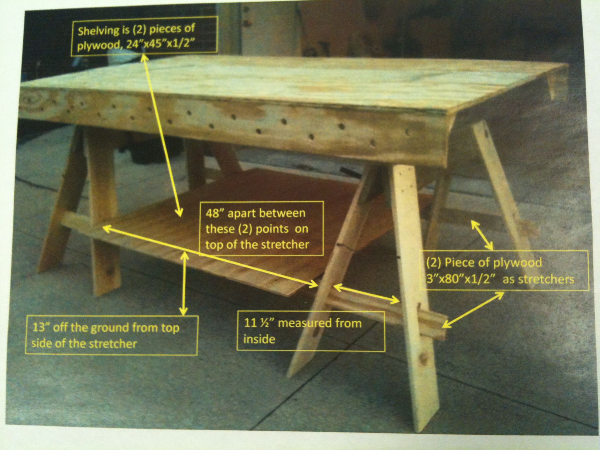 Multi-Functional Portable Workbench : 9 Steps (with Pictures ...