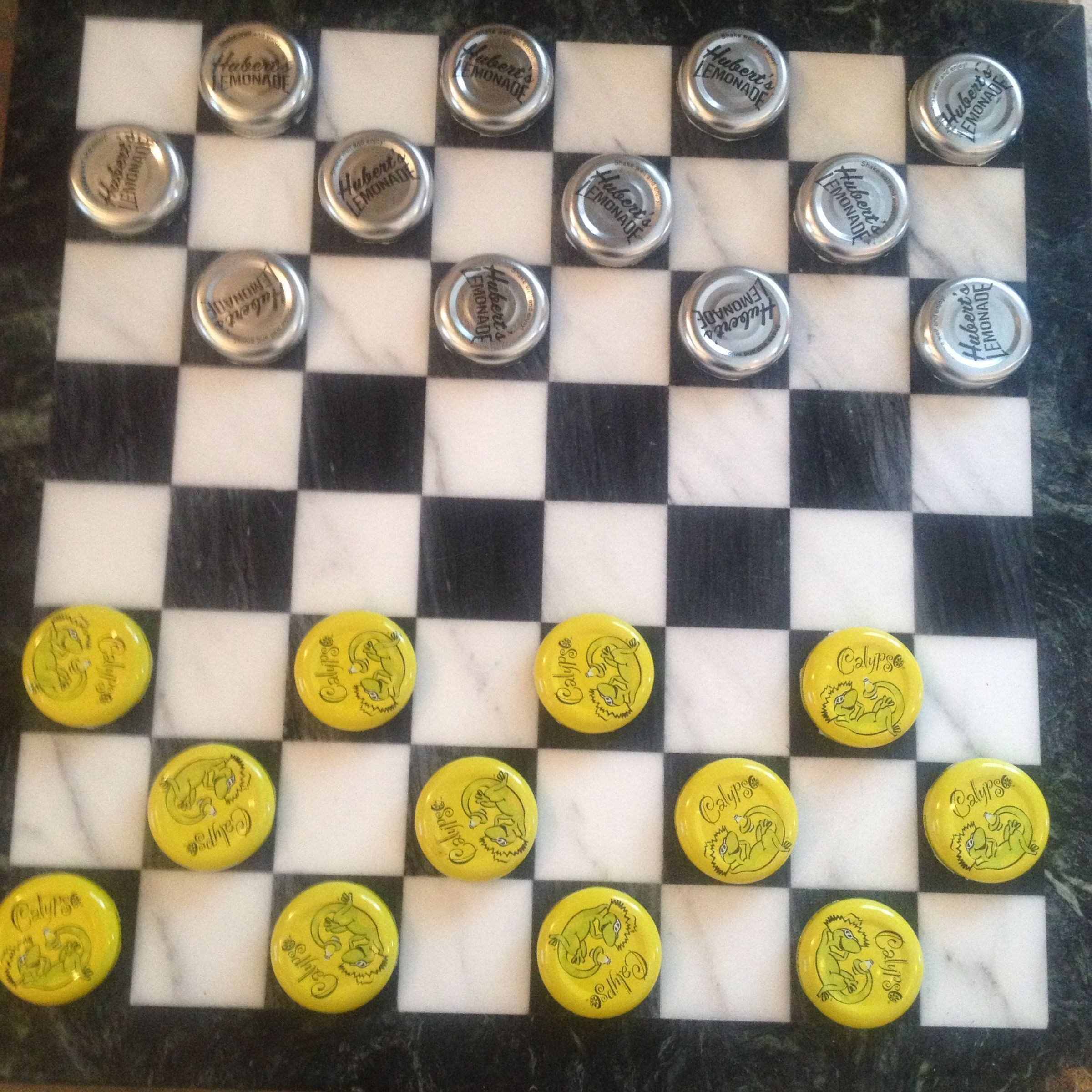 Bottle Cap Checkers : 5 Steps - Instructables