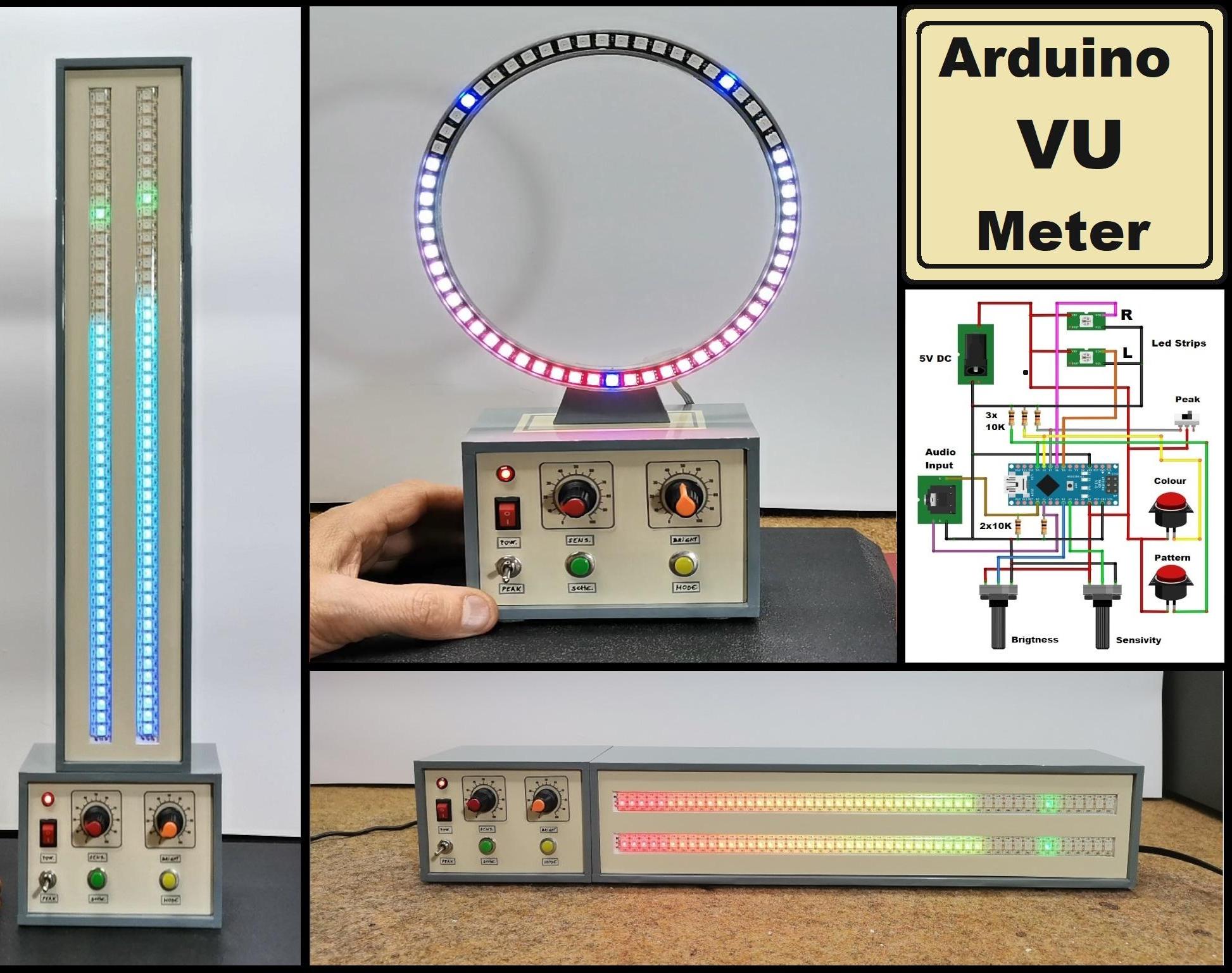 How to Make Simple Arduino RGB Led Strip VU Meter : 5 Steps (with Pictures) - Instructables
