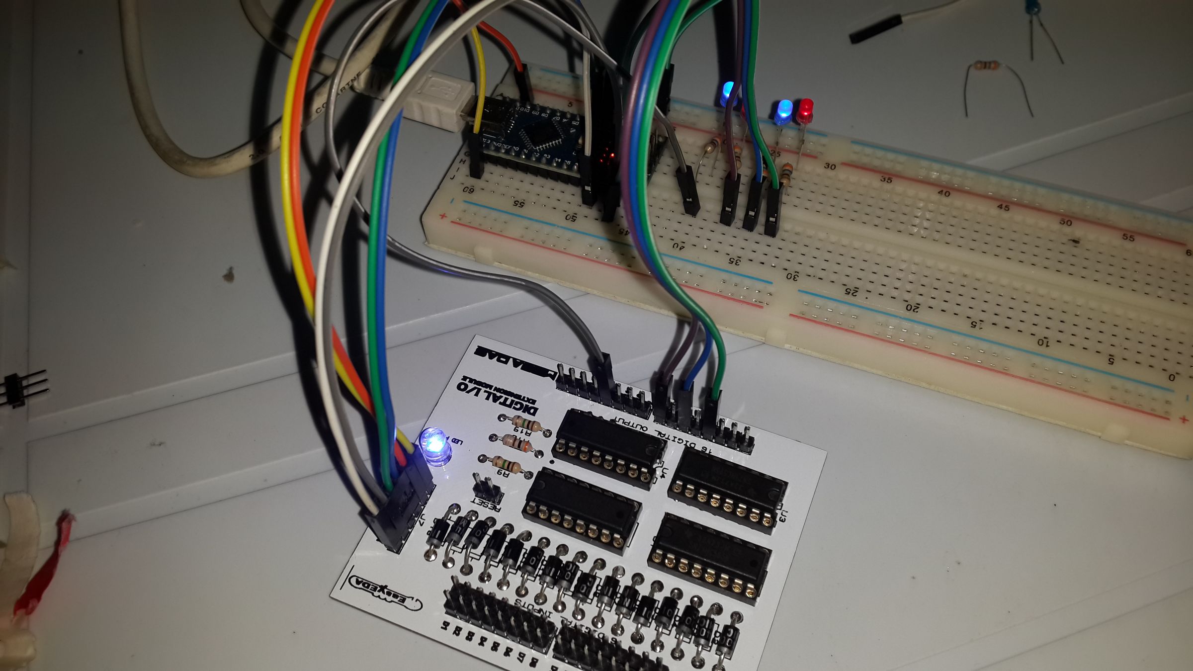 Increase Digital Pins of Your Arduino Using the 74HC595 (IOExtension ...