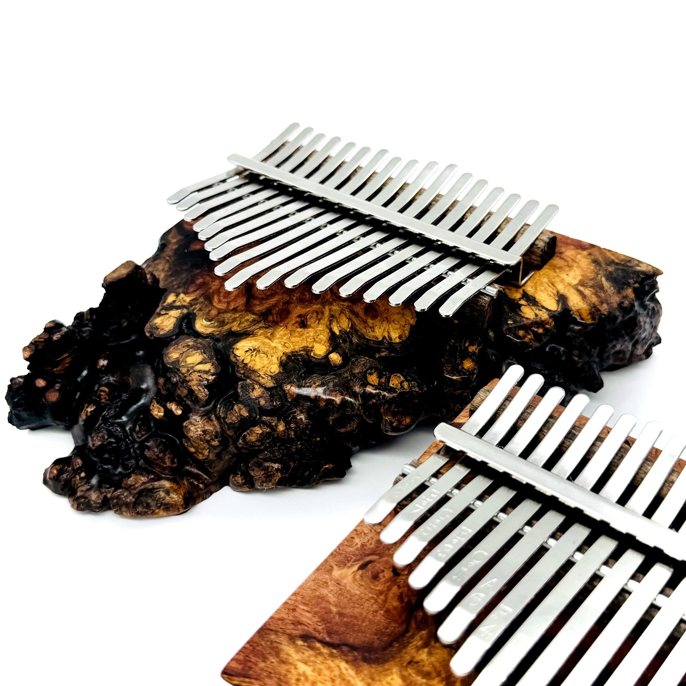 【DIY】Raw Majesty: KALIMBA Crafted From Untamed Quince Burl : 12 Steps ...