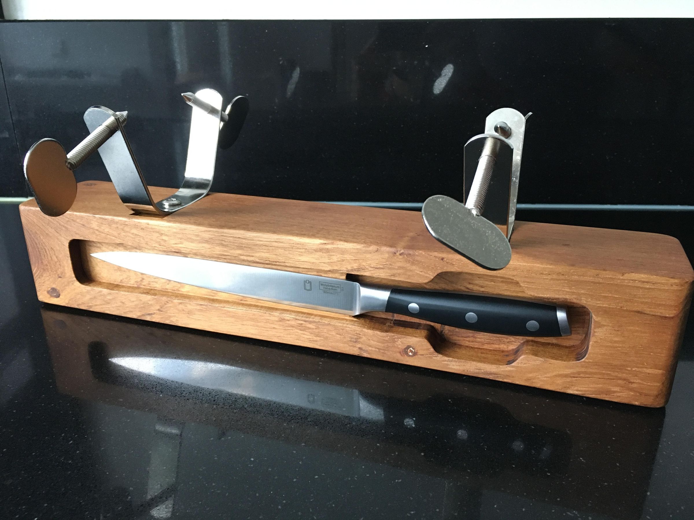 How To: Ham Stand From a Table Leg : 5 Steps (with Pictures ...