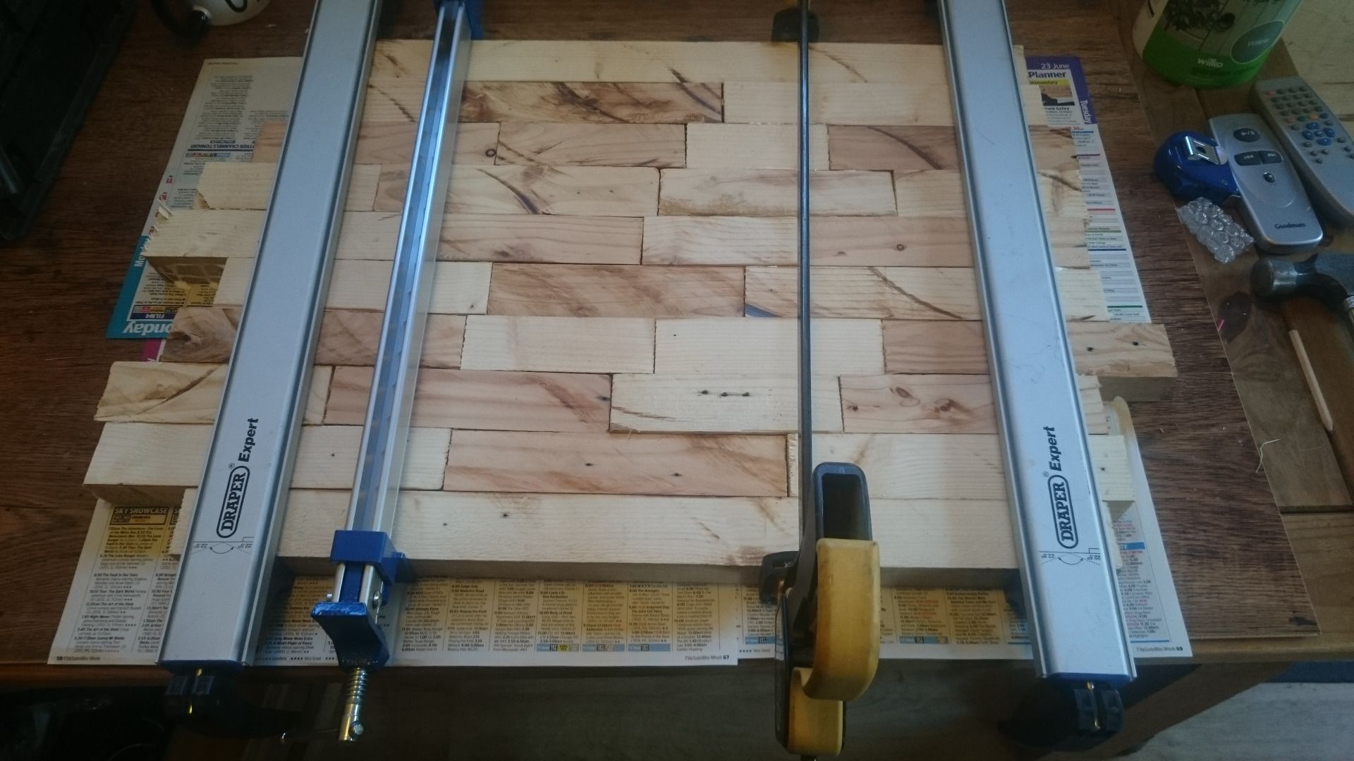 Pallet Butchers Block Style Worktop : 6 Steps (with Pictures ...