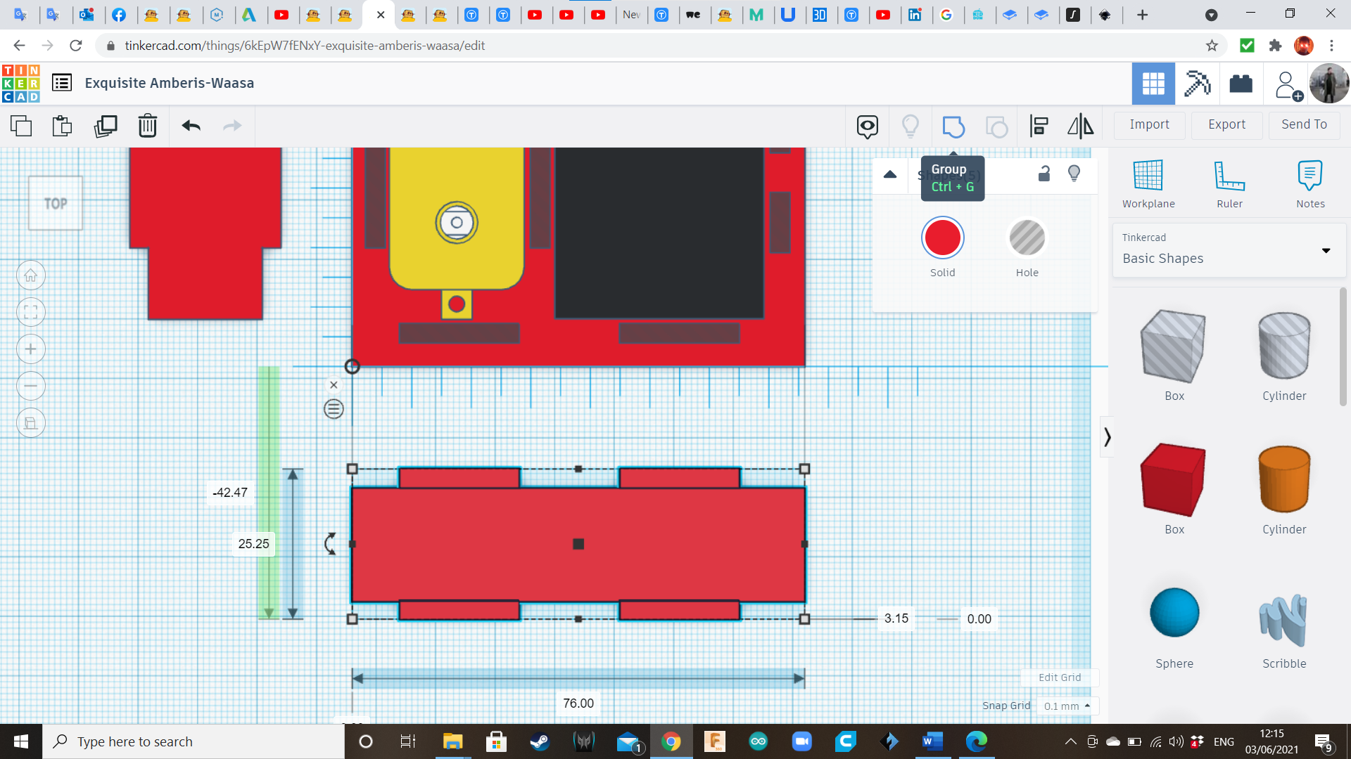 Tinkercad Robotics for School: Laser-cut Walking Machine! : 27 Steps ...