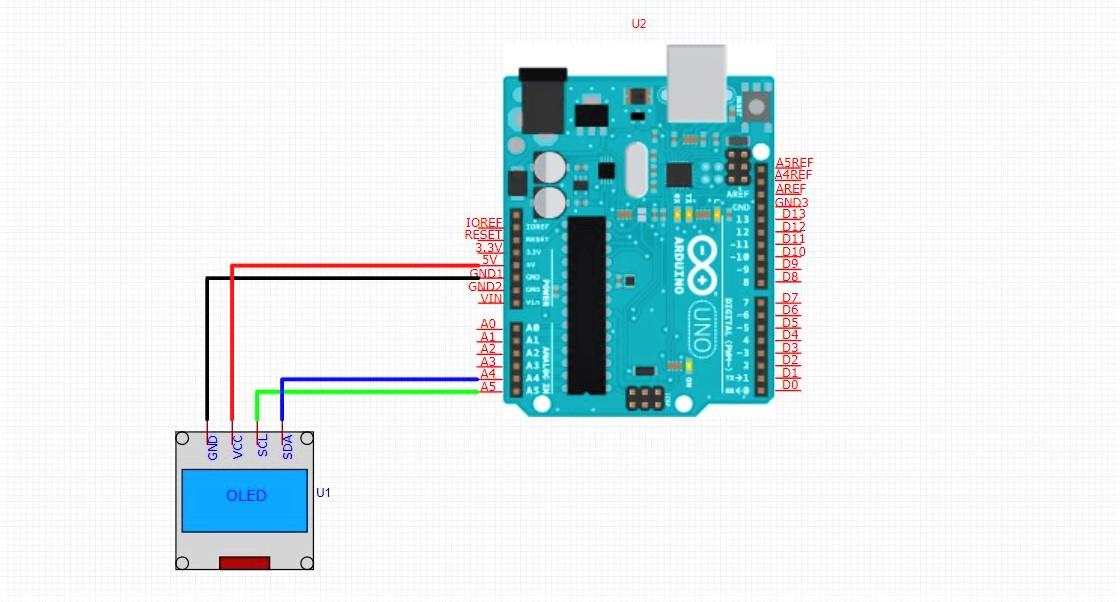 How to Connect OLED Display With Arduino Uno : 5 Steps - Instructables