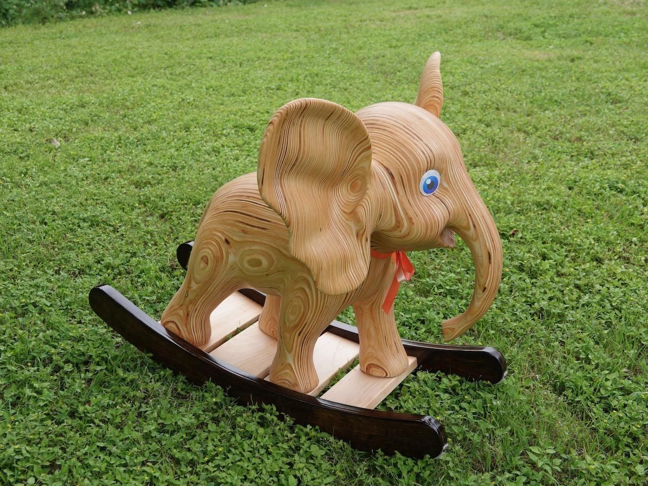 Carved Plywood Rocking Elephant : 9 Steps (with Pictures) - Instructables