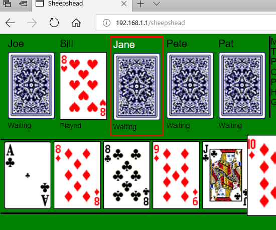 Sheepshead Card Game With Esp8266 : 4 Steps - Instructables