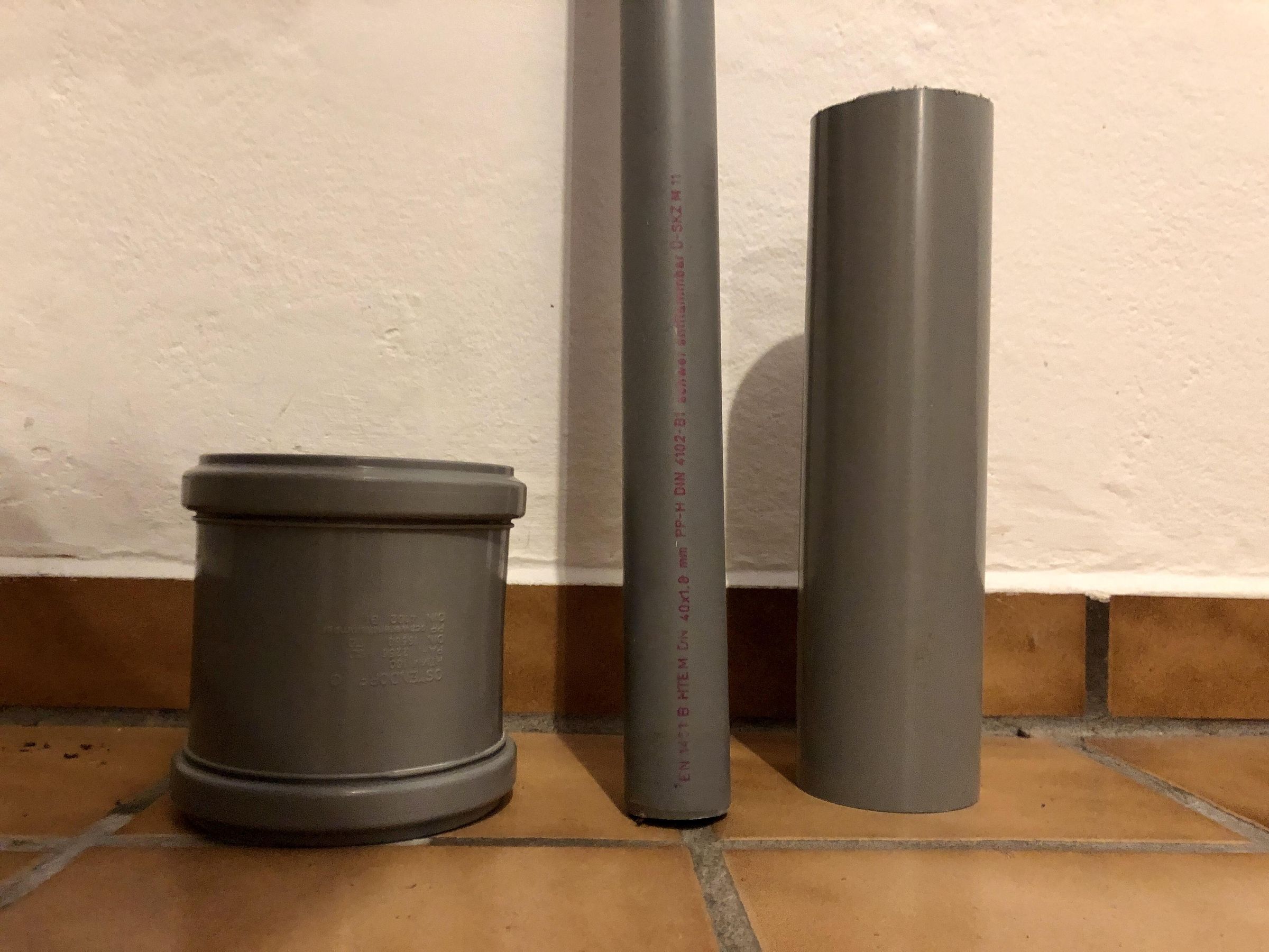 Plastic Pipe Lamp - LED 12V 4W - ("Drainpipe Lamp") : 9 Steps (with ...