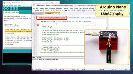 Oled I2c Display Arduinonodemcu Tutorial 15 Steps Instructables