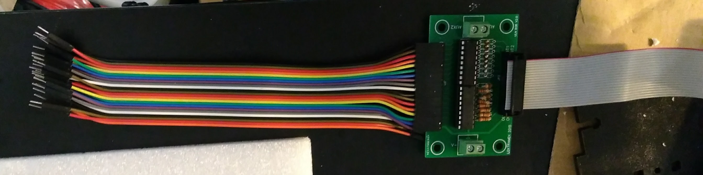 16 Channel ULN2XXX Darlington Transistor Array Breakout Board : 6 Steps ...