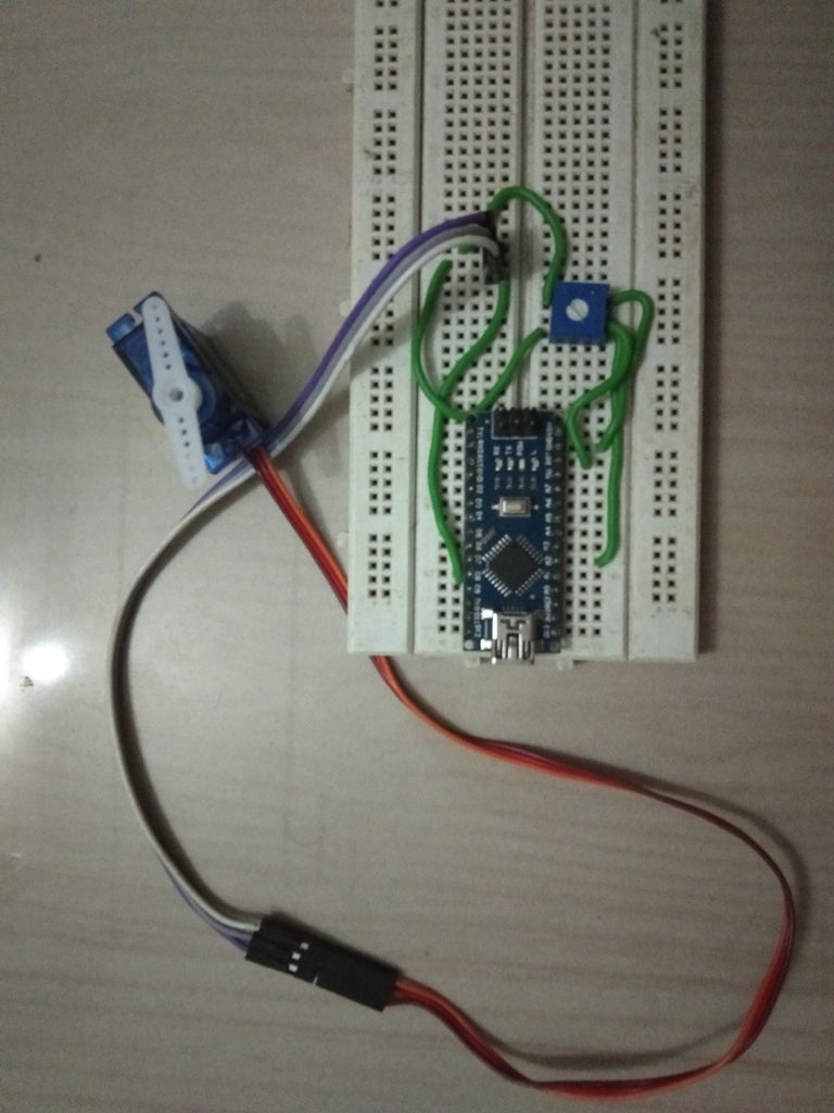 Servo Position Feedback System With Arduino 4 Steps Instructables